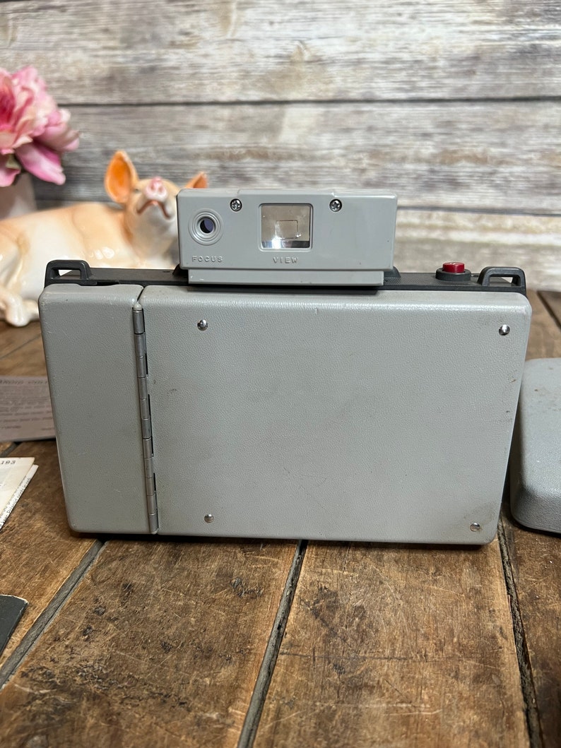 Vintage 1965 Polaroid Automatic 103 Land Camera & Flashgun - Etsy