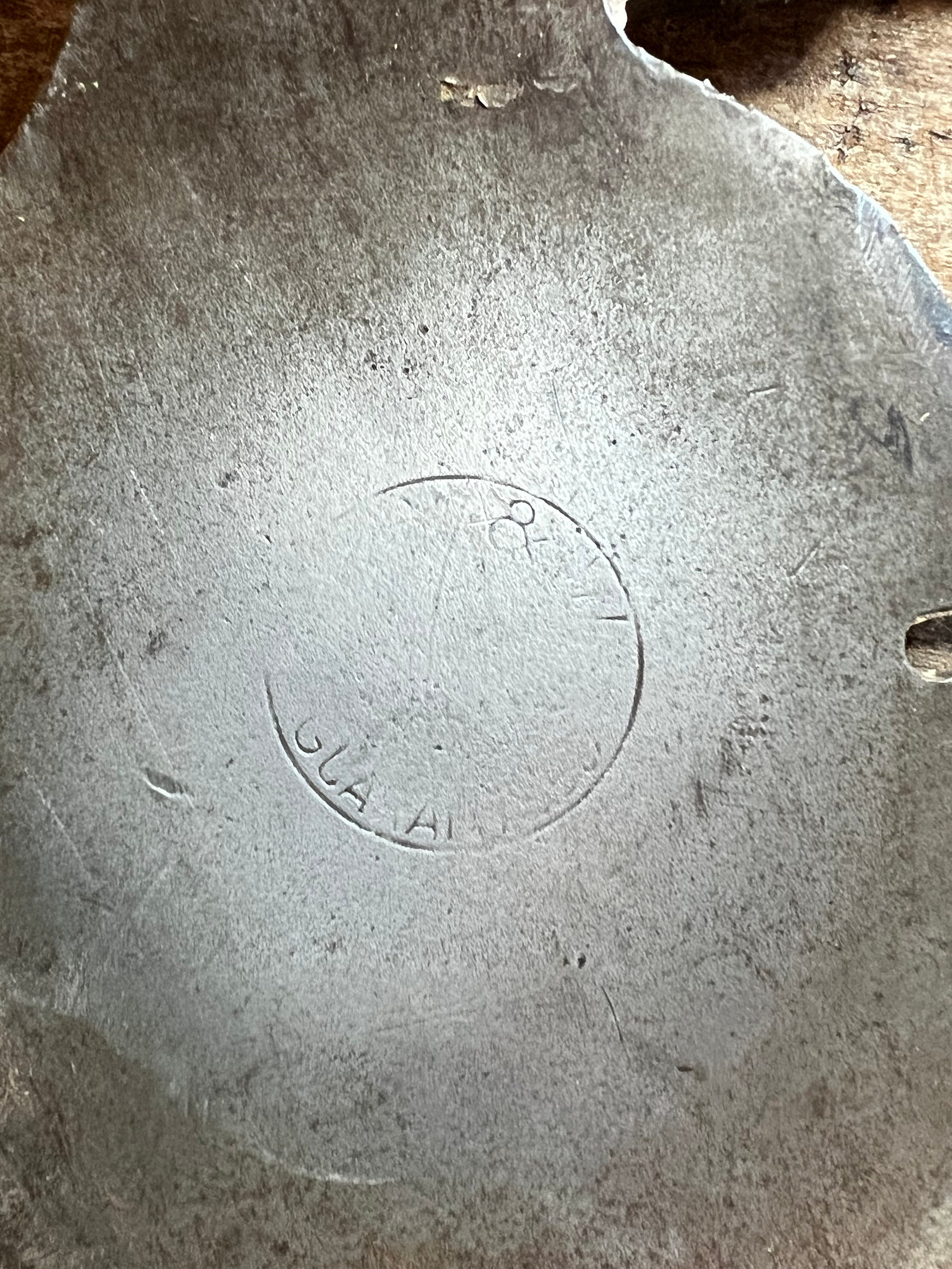 Vintage Riggers Axe Hatchet Hammer Hickory Dependable O.P. Handle Co ...