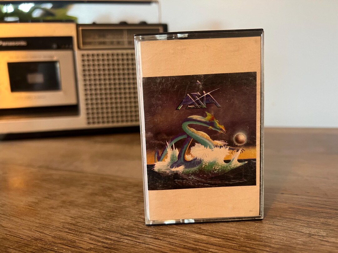 Vintage 1982 ASIA - Debut Album Original Cassette Tape - Geffen Records ...