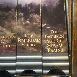 1995 America’s Railroad the Steam Train Legacy - Complete VHS Movie Box ...