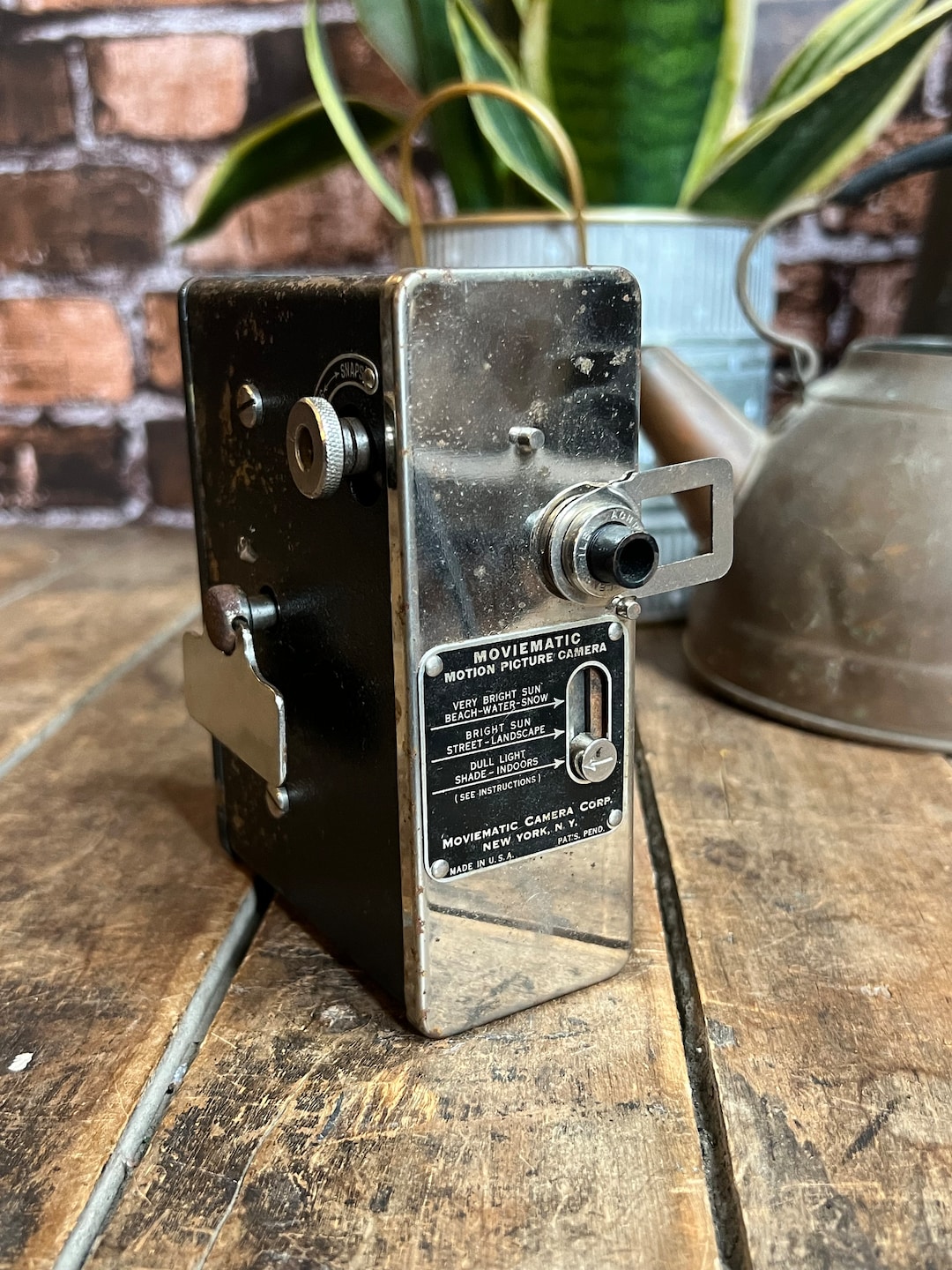 Vintage 1930s Moviematic Motion Picture Camera Made in USA New York, NY ...