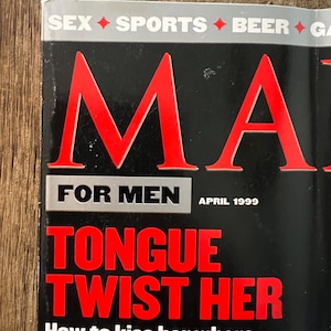 Vintage MAXIM Magazine April 1999: Lucy Lawless XENA Cover - Etsy