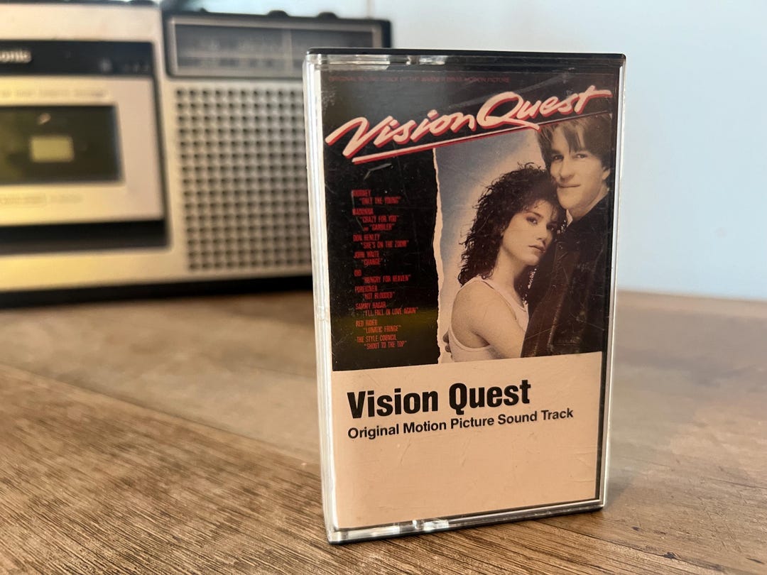 Vintage 1985 Various VISION QUEST Original Motion Picture Sound Track ...
