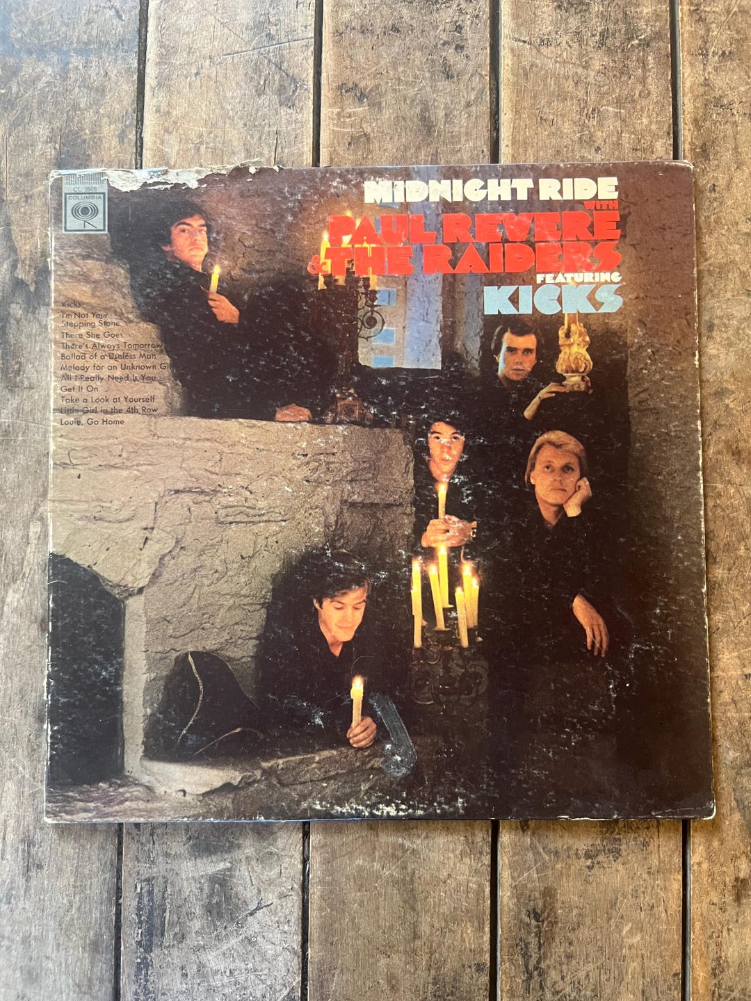 Vintage 1966 Paul Revere & the Raiders “midnight Ride”- Studio Album ...