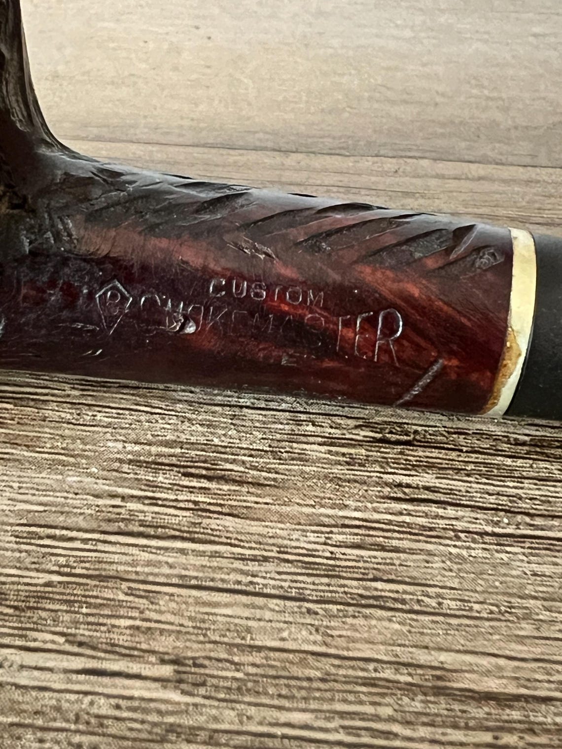 Vintage 1970s Smoke Master Briar Wood Pipe: Billiard Style - Etsy