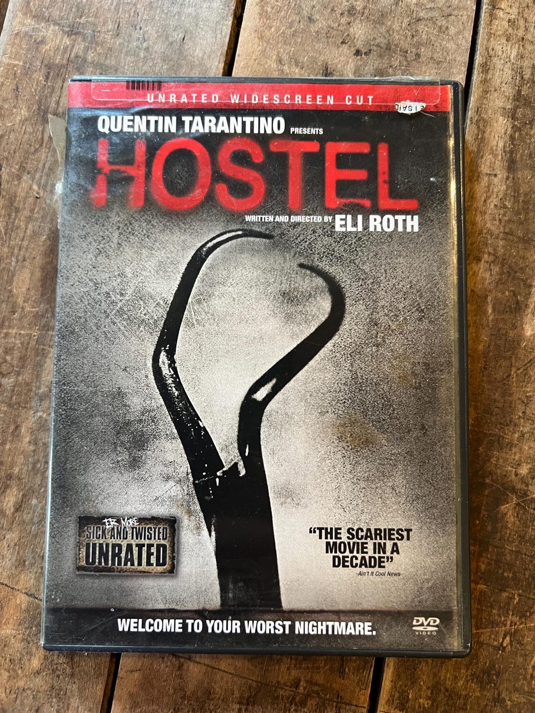 Hostel ( DVD 2005 ) Quentin Tarantino Film Starring - Eli Roth & Jay ...