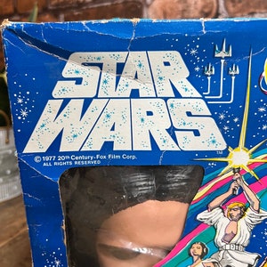 Vintage 1977 Star Wars Princess Leia - Ben Cooper Costume Mask ...