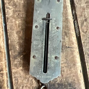 Antique 1930s Cambosco Scientific Company Hanging Scale - Made in ...
