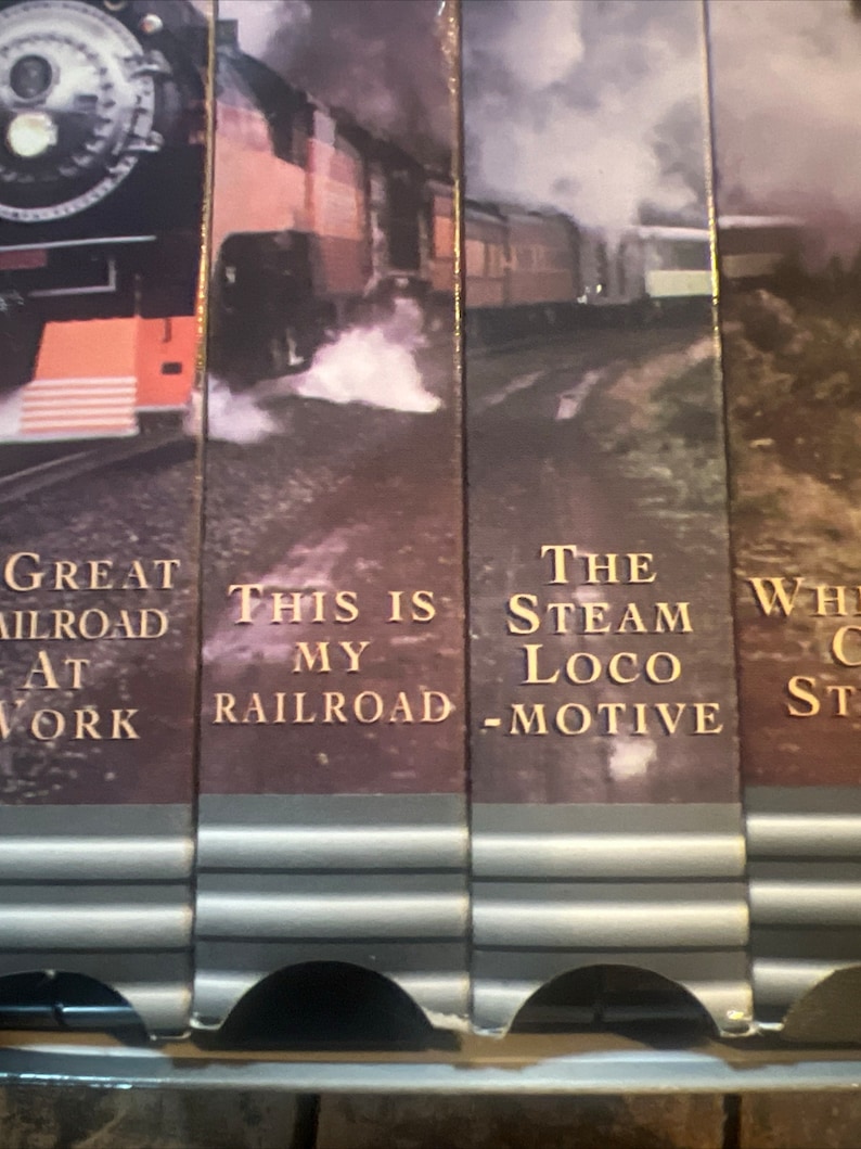 1995 America’s Railroad the Steam Train Legacy - Complete VHS Movie Box ...