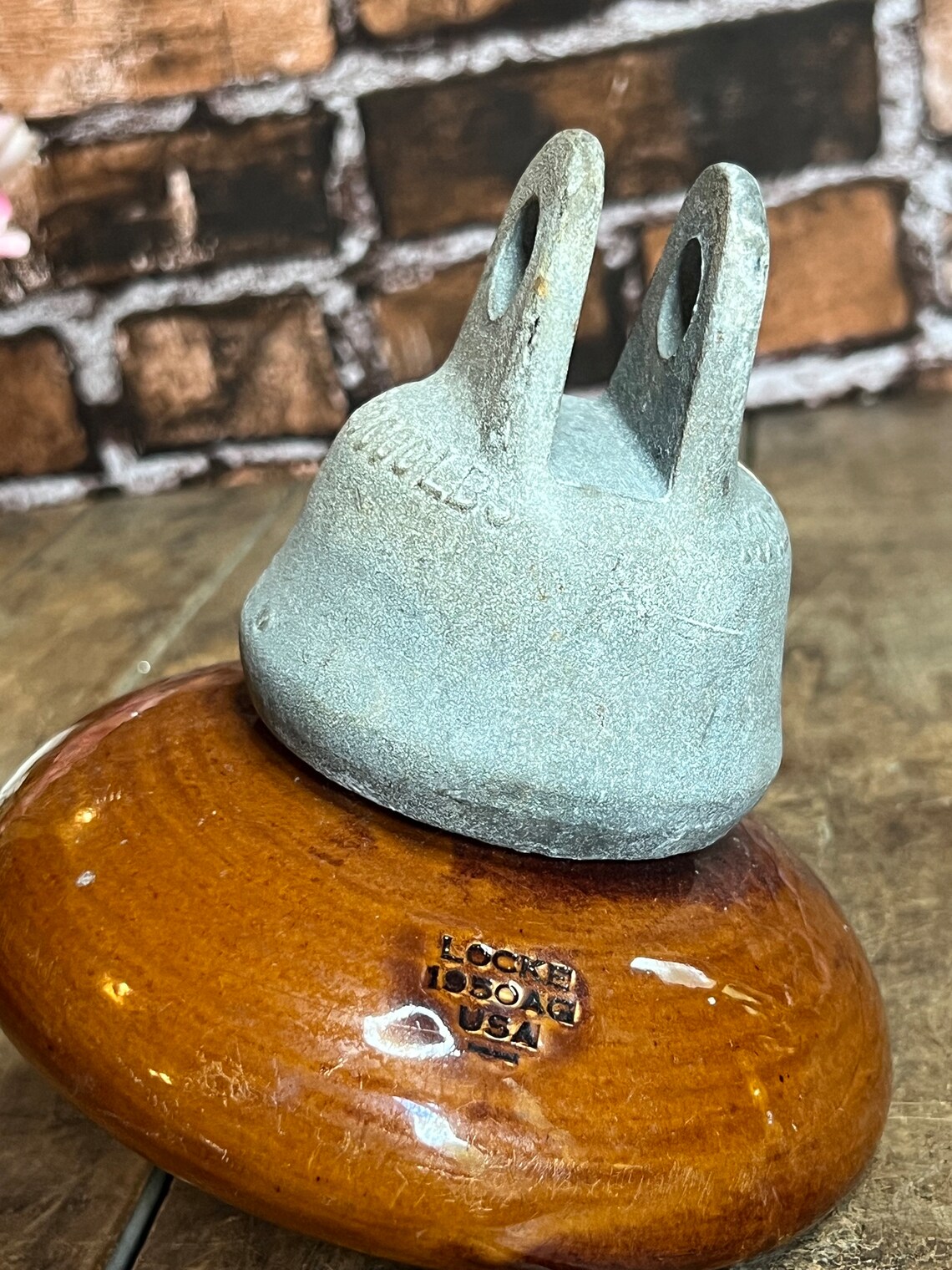 Antique 1950 AG Locke Porcelain Suspension Insulator - Made in USA - Etsy