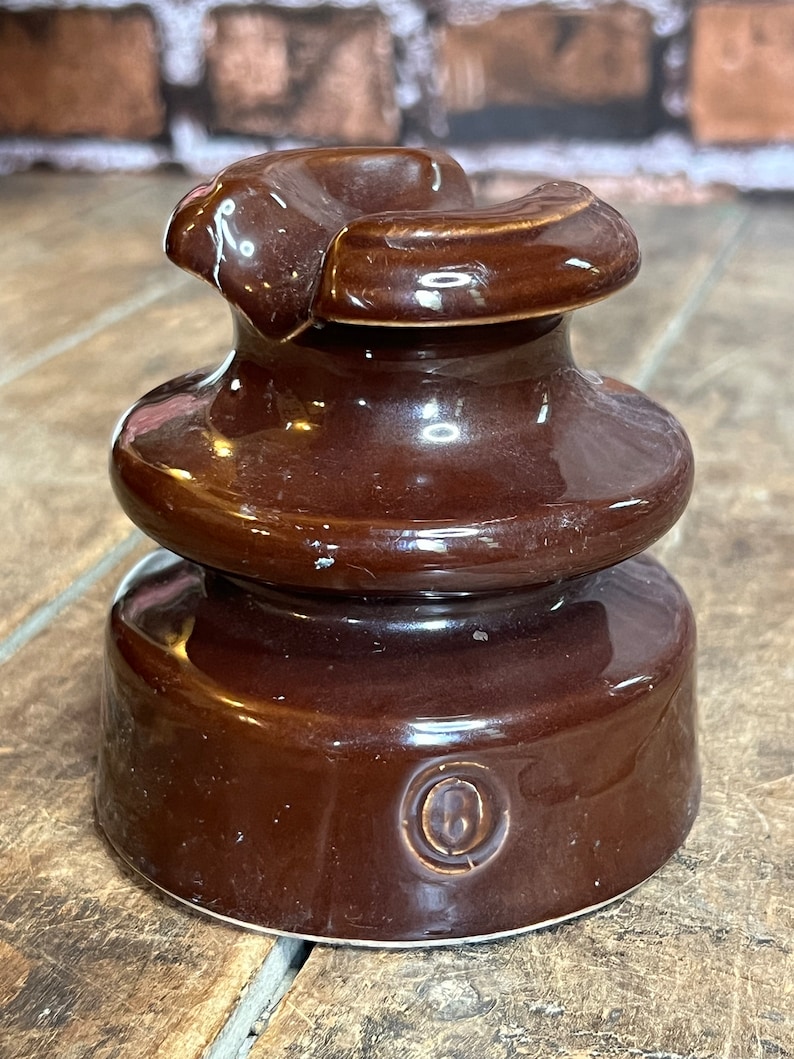 Antique 1934 Ohio Brass Company- O-B Kingpin Insulator No. 34848 ...