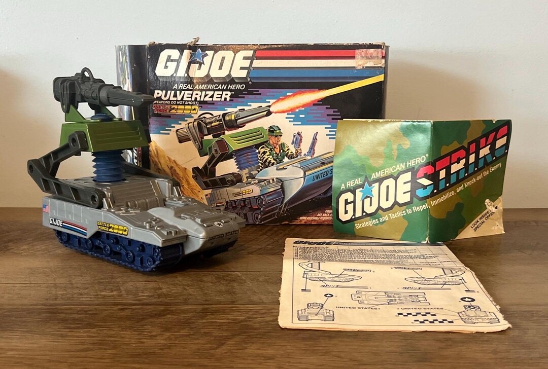 1989 GI JOE Pulverizer Vehicle: Battle Force 2000, Original Box ...