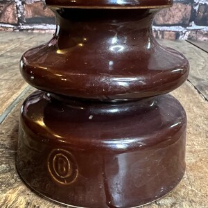 Antique 1934 Ohio Brass Company- O-B Kingpin Insulator No. 34848 ...
