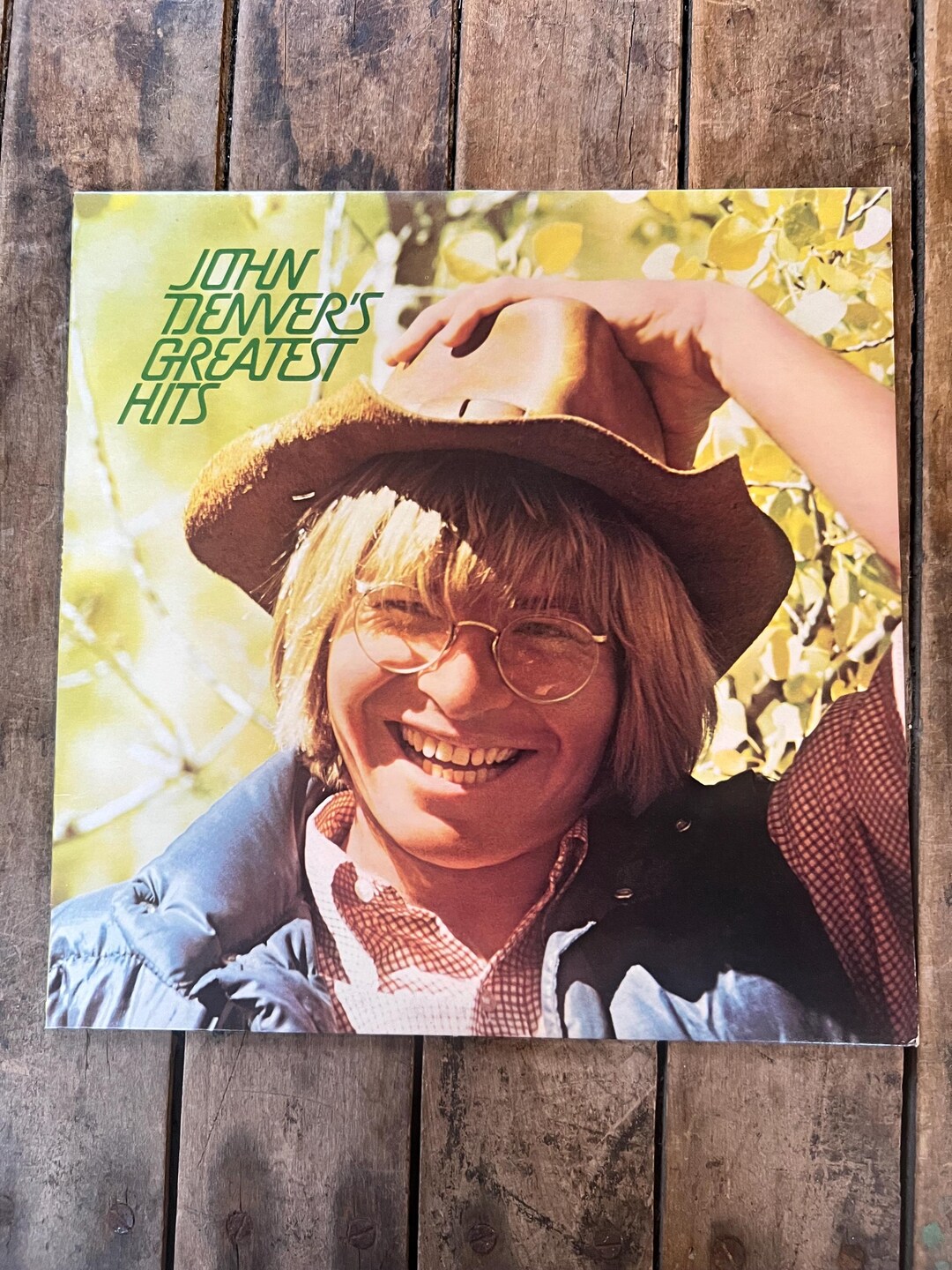 Vintage 1972 John Denver Greatest Hits Album Original LP Record Stereo ...