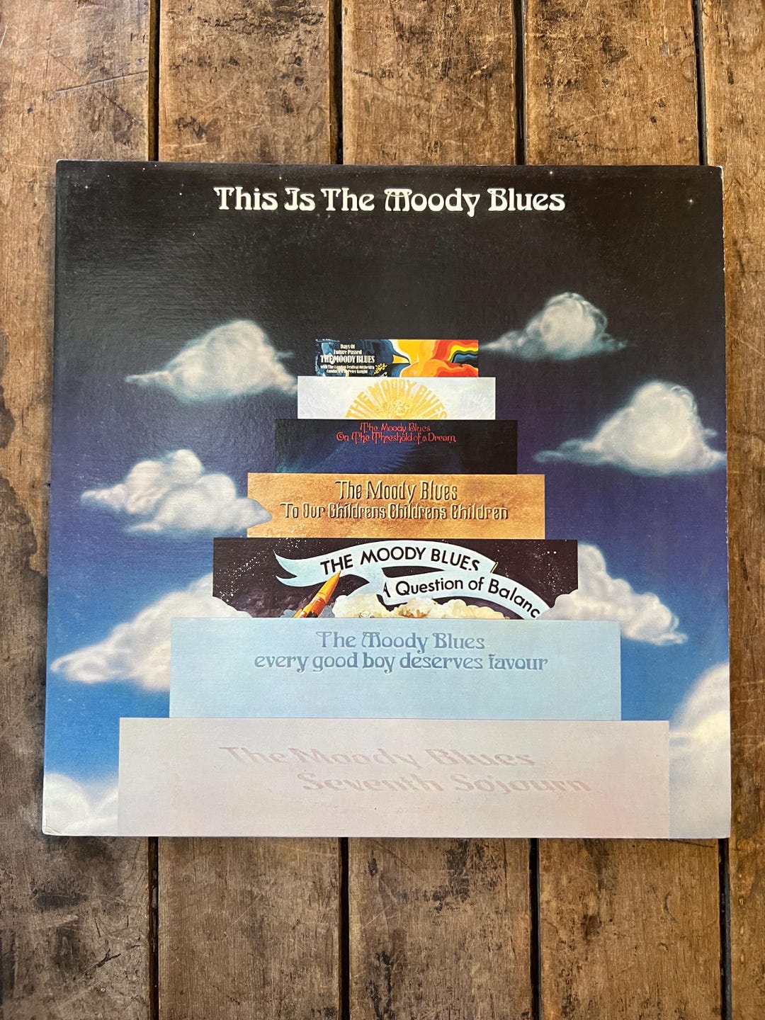 Vintage 1974 This is the Moody Blues - Double Album Original LP Record ...
