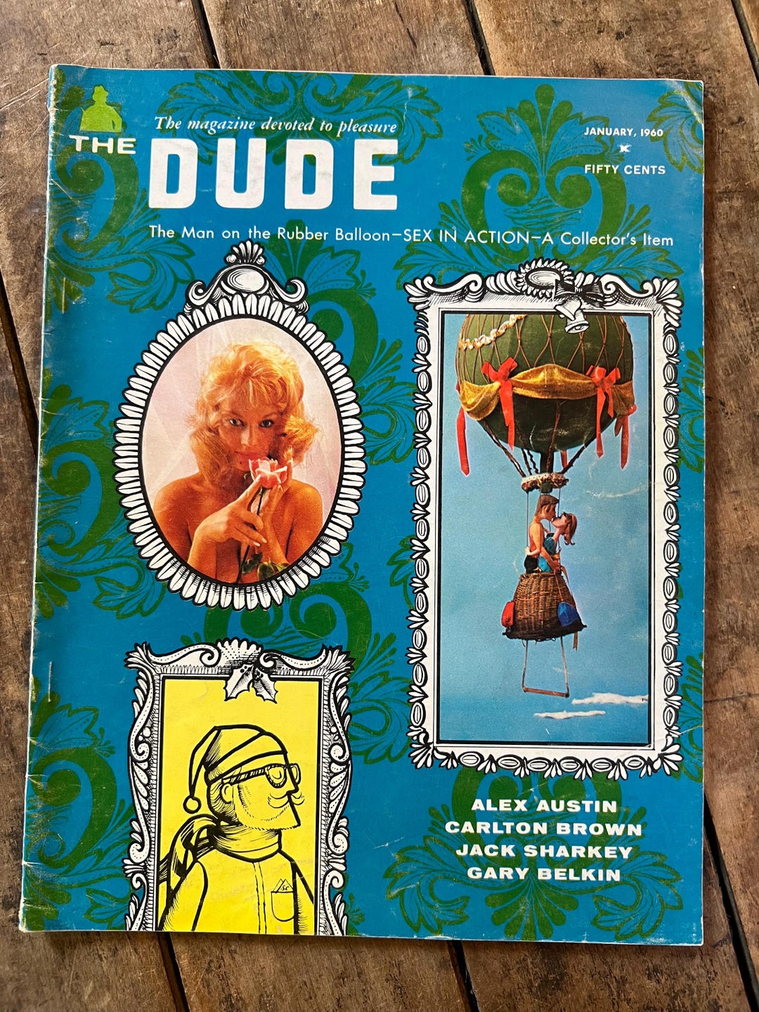 Vintage the DUDE Magazine January 1960: Rare 1960s Collectible Men’s ...