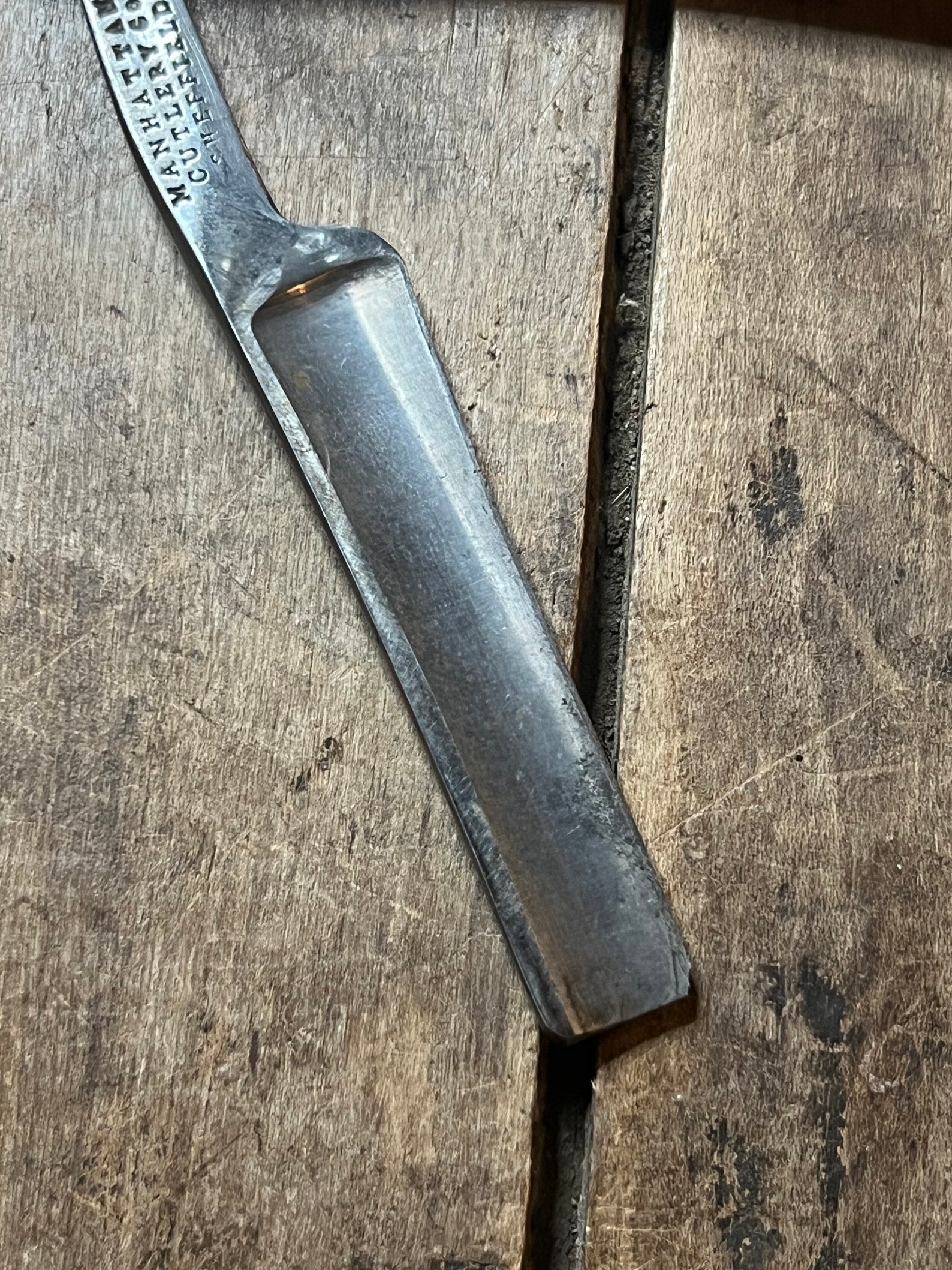 Antique 1800s the Old English Razor Made by the Manhattan Cutlery ...