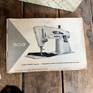 Vintage 1960s Singer Sewing Machine Attachments: Simanco 161745 ...
