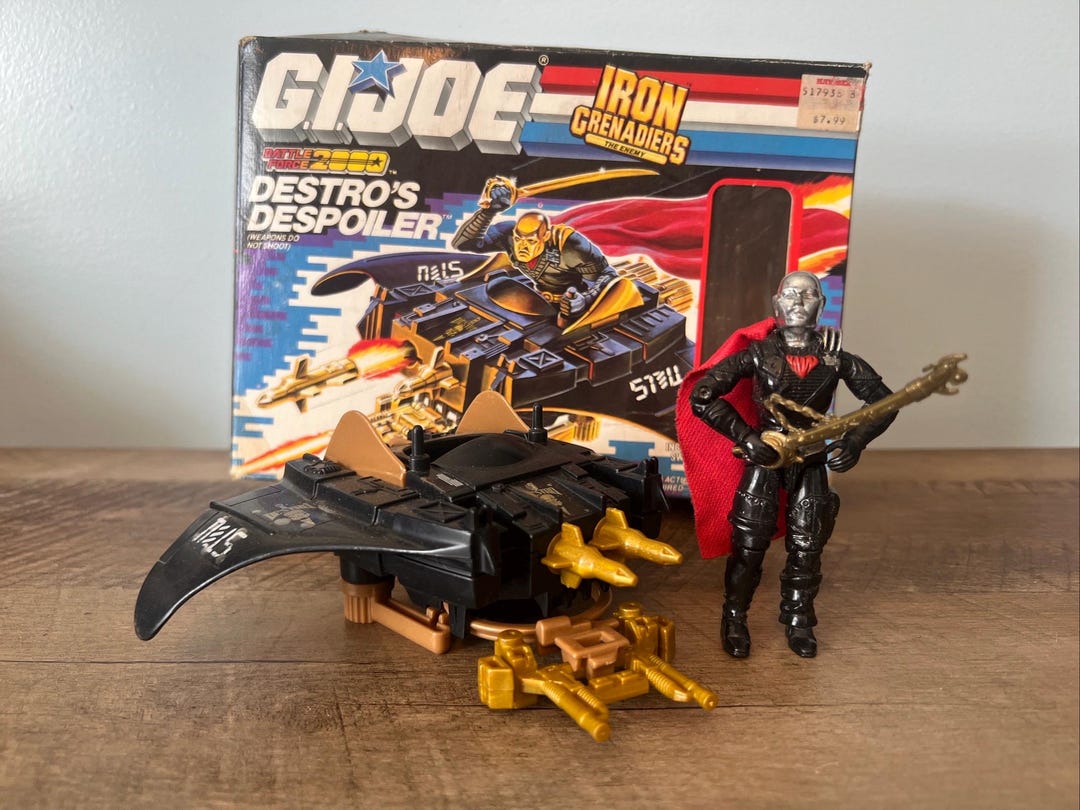 1988 Hasbro GI JOE Battle Force 2000 - Iron Grenadiers DESTRO’S ...