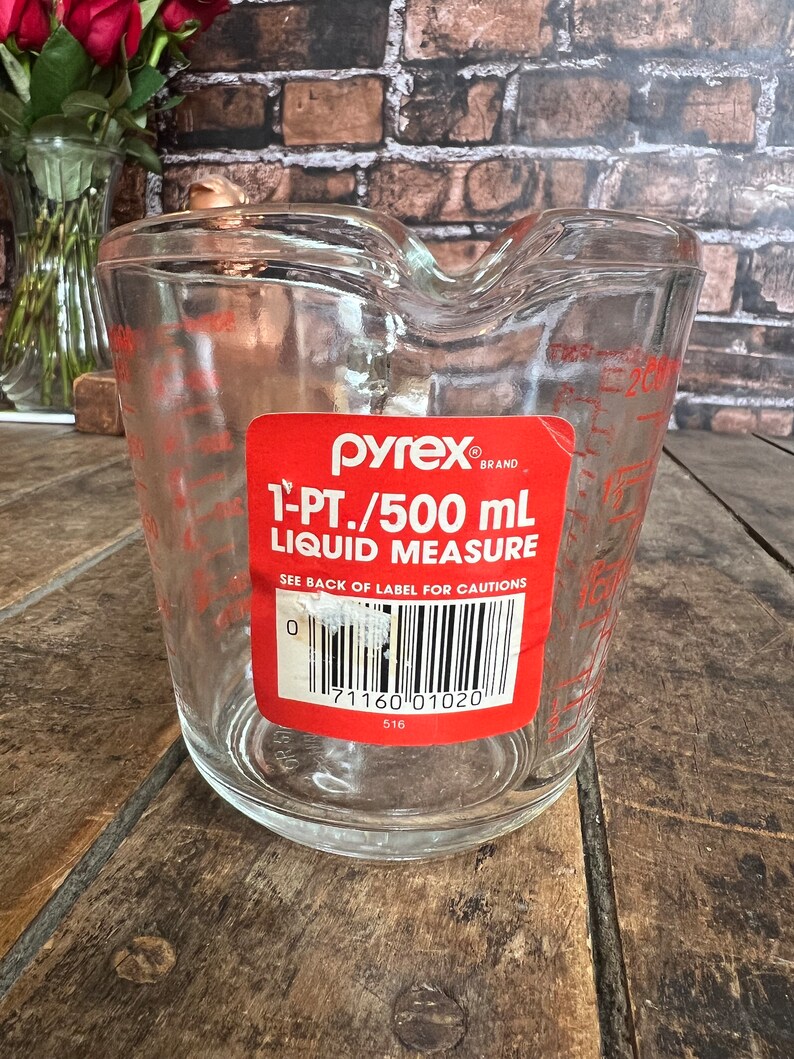 Vintage Pyrex Measuring Cup 516 Corning NY Made in USA Vintage 1980s ...
