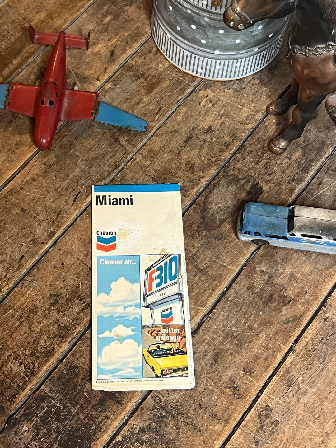 Vintage 1971 Chevron Standard Oil Company Service Station - Miami ...