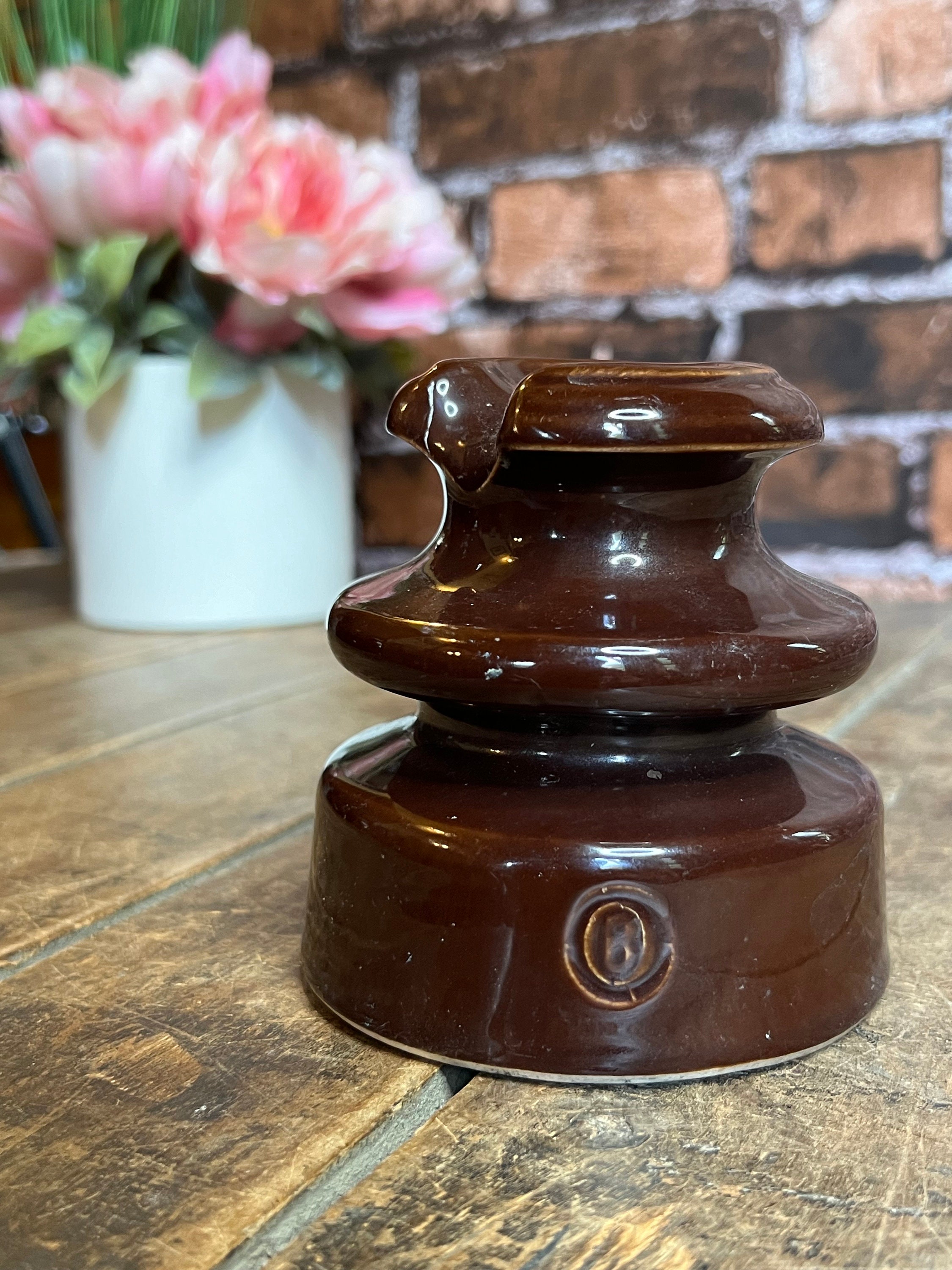 Antique 1934 Ohio Brass Company- O-B Kingpin Insulator No. 34848 ...