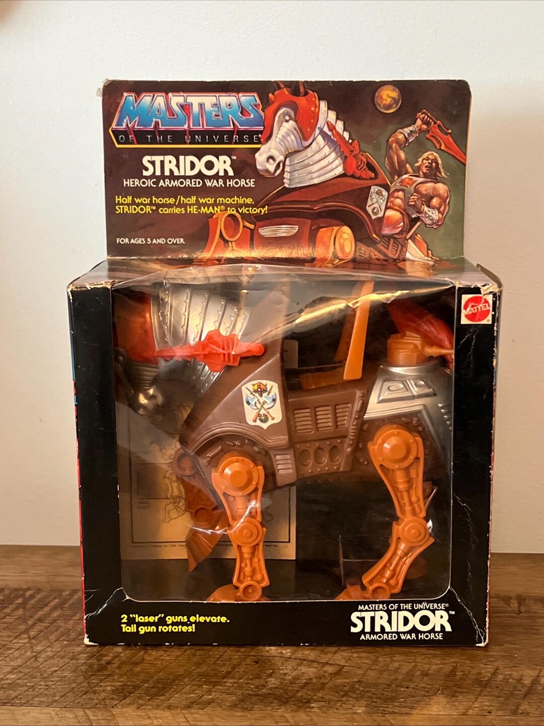 1984 Mattel - Masters of the Universe - STRIDOR ( Armored War Horse ...