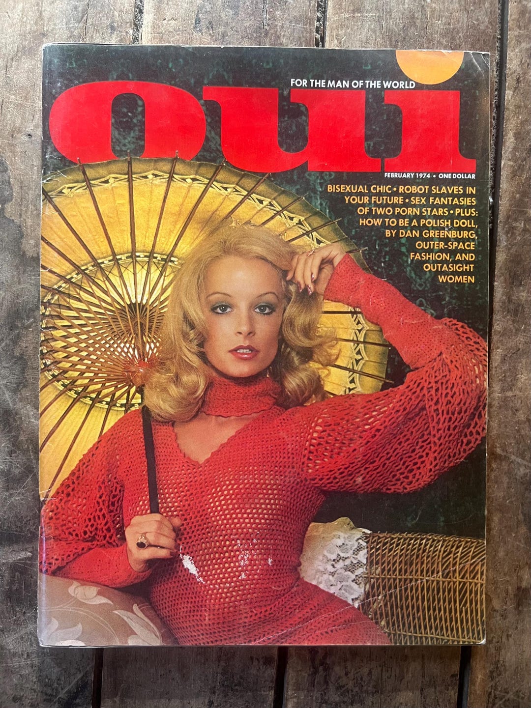 Vintage 1974 OUI Magazine for the Men of the World Rare 1970s ...