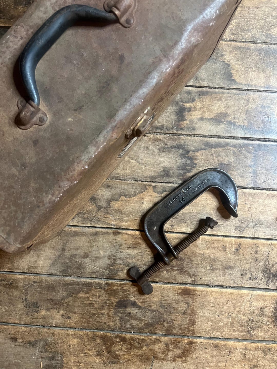 Antique 1920s Cincinnati Tool Company- Hargrave Standard 8” Clamp ...