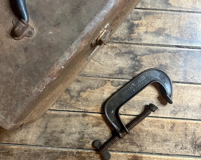 Antique 1920s Cincinnati Tool Company- Hargrave Standard 8” Clamp ...