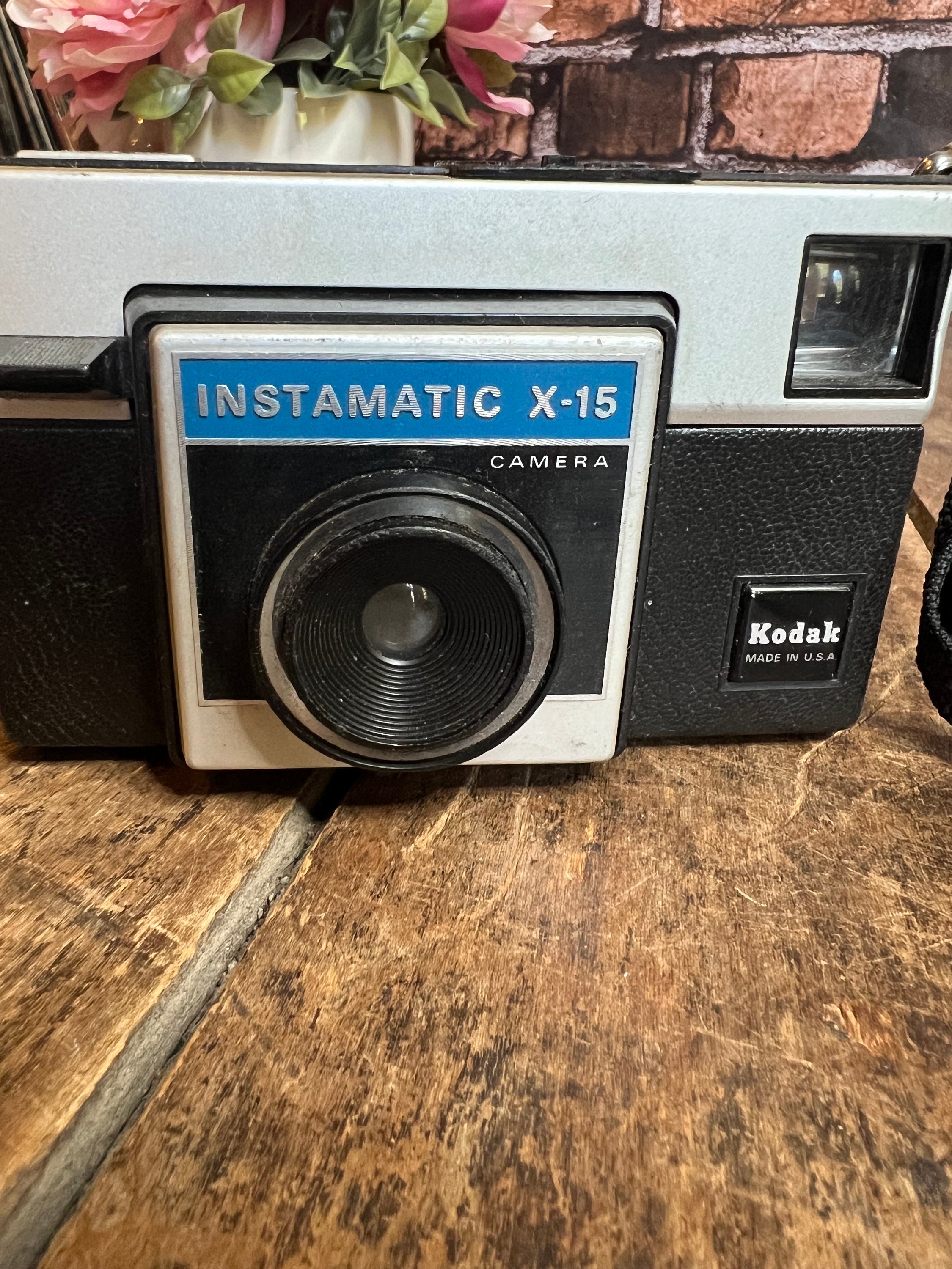 Vintage 1970 Kodak Instamatic X-15 Camera - 126 Film - Etsy