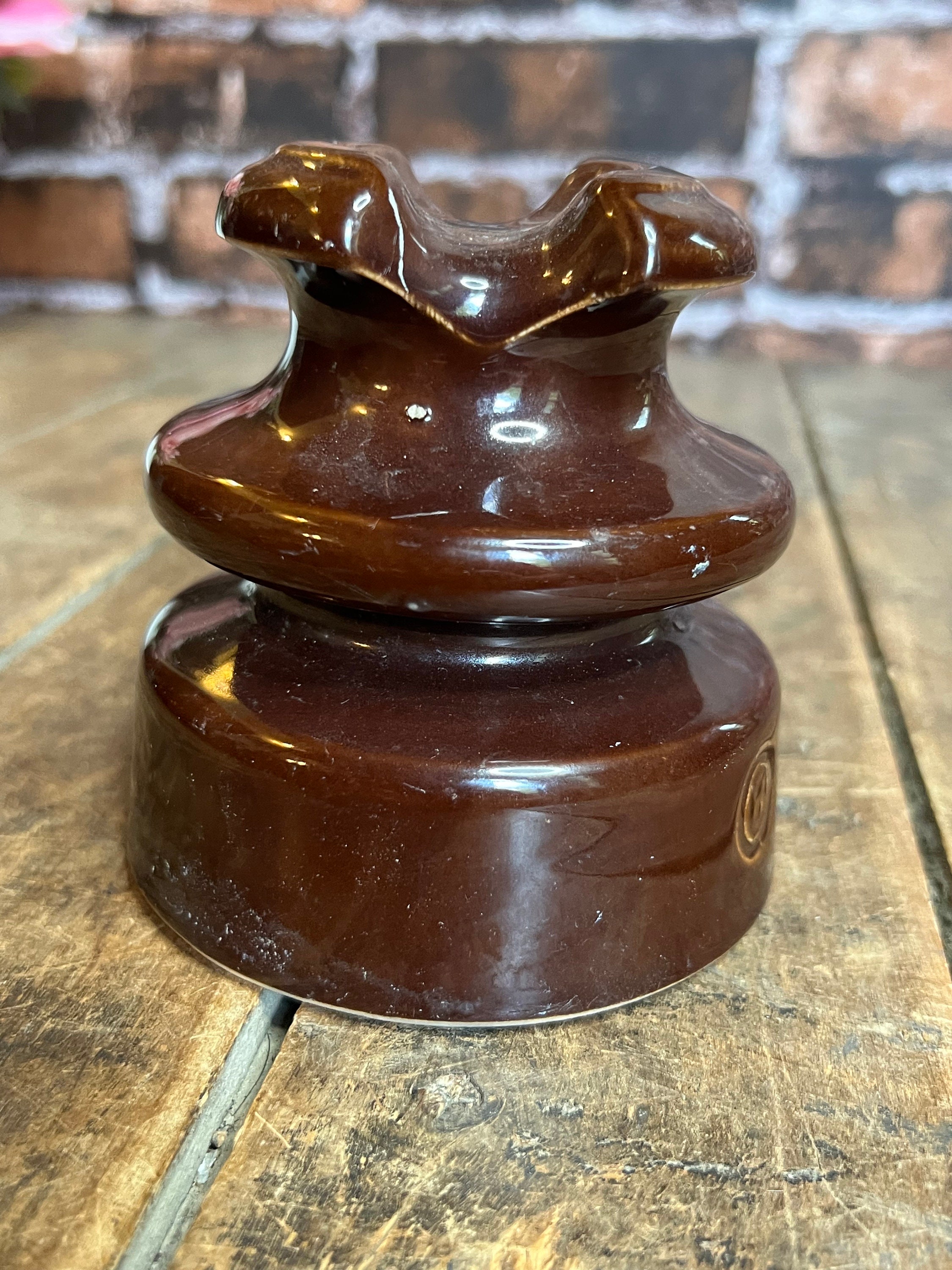 Antique 1934 Ohio Brass Company- O-B Kingpin Insulator No. 34848 ...