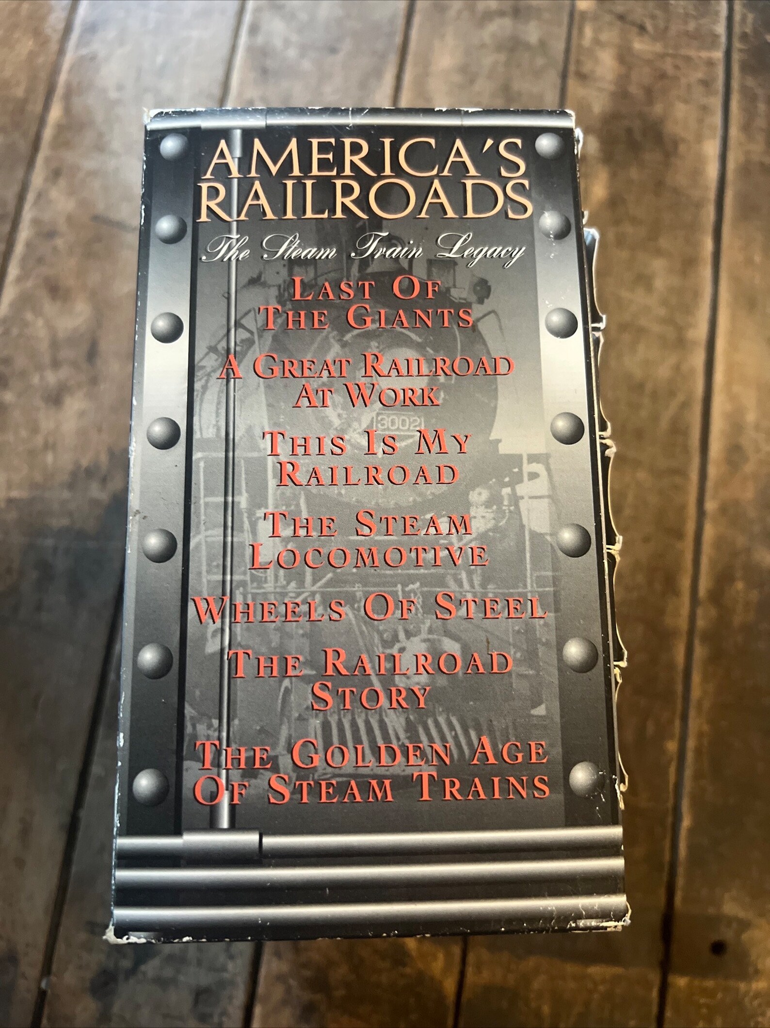1995 America’s Railroad the Steam Train Legacy - Complete VHS Movie Box ...