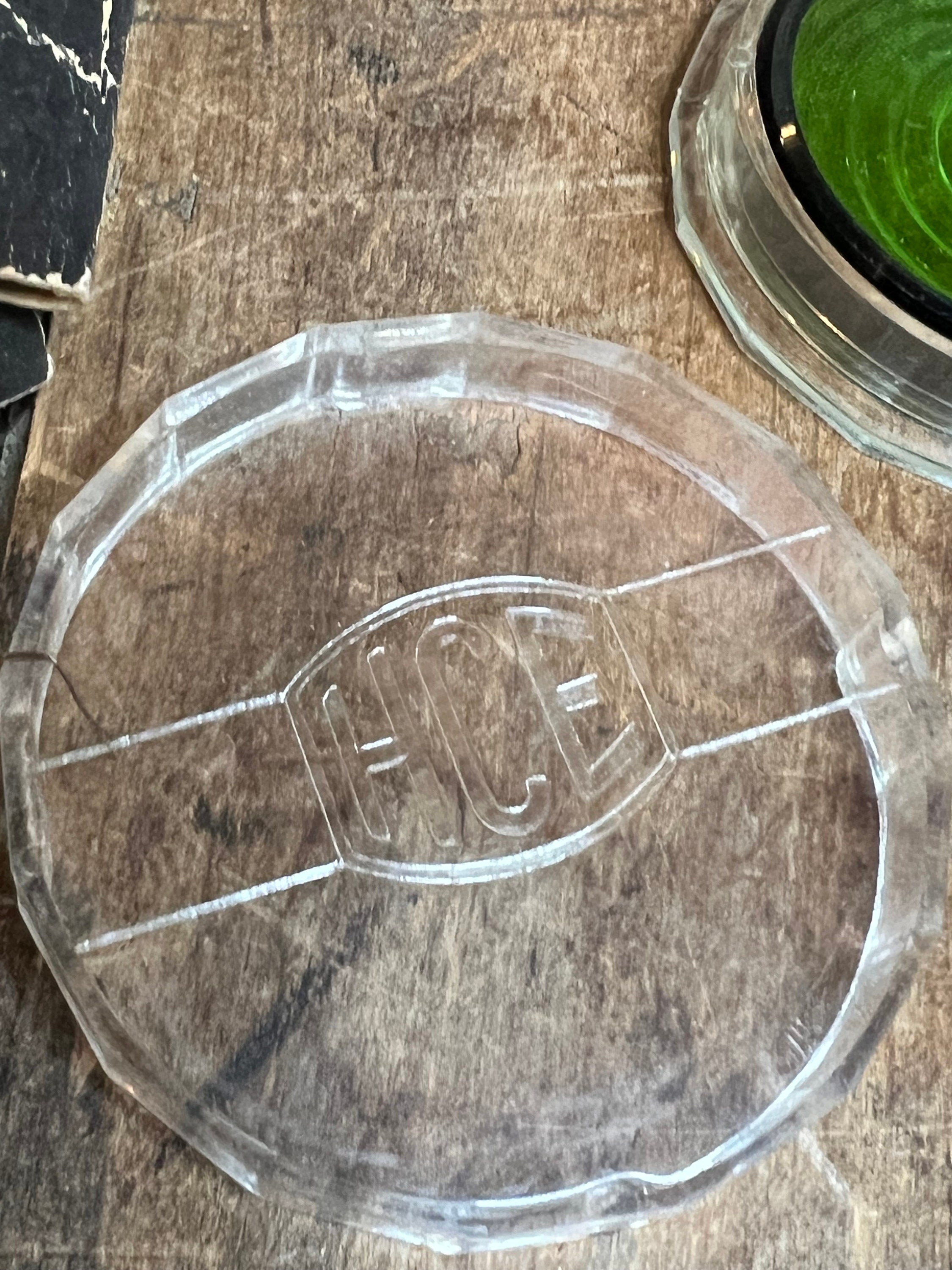 Vintage 1973 HCE Screw in Filter Tiffen Optical Co. 49mm Green 1 Lens ...