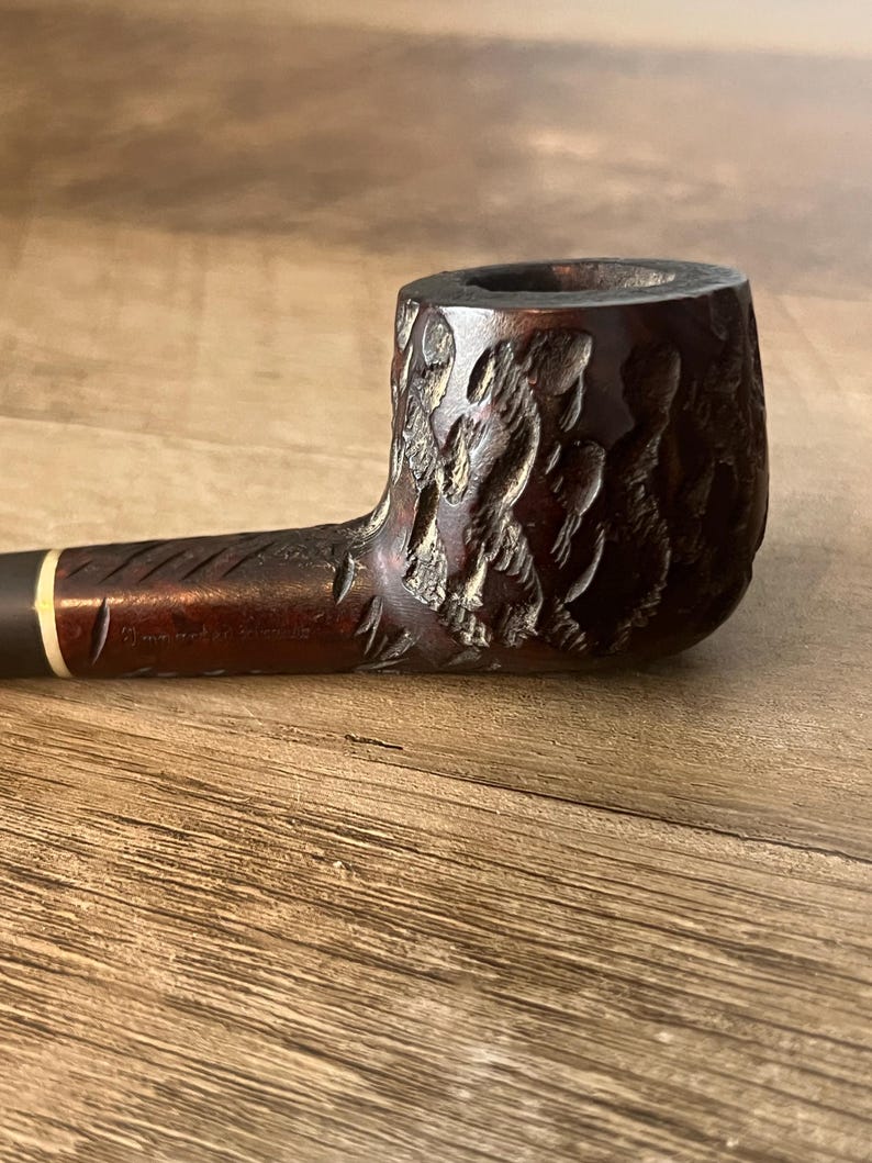 Vintage 1970s Smoke Master Briar Wood Pipe: Billiard Style - Etsy