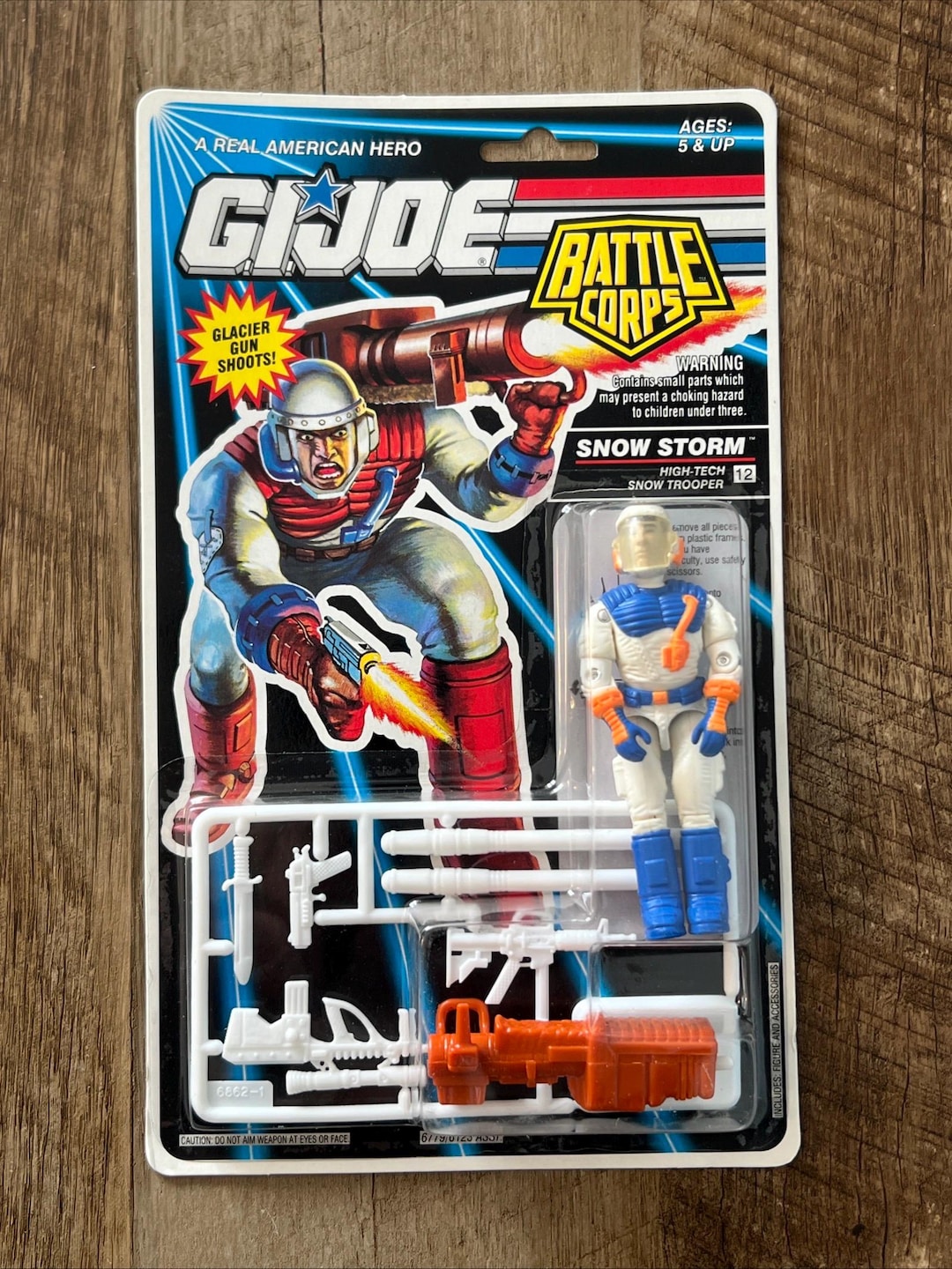 1993 Hasbro GI JOE - Battle Corps - Snow Storm V2 : High Tech Snow ...