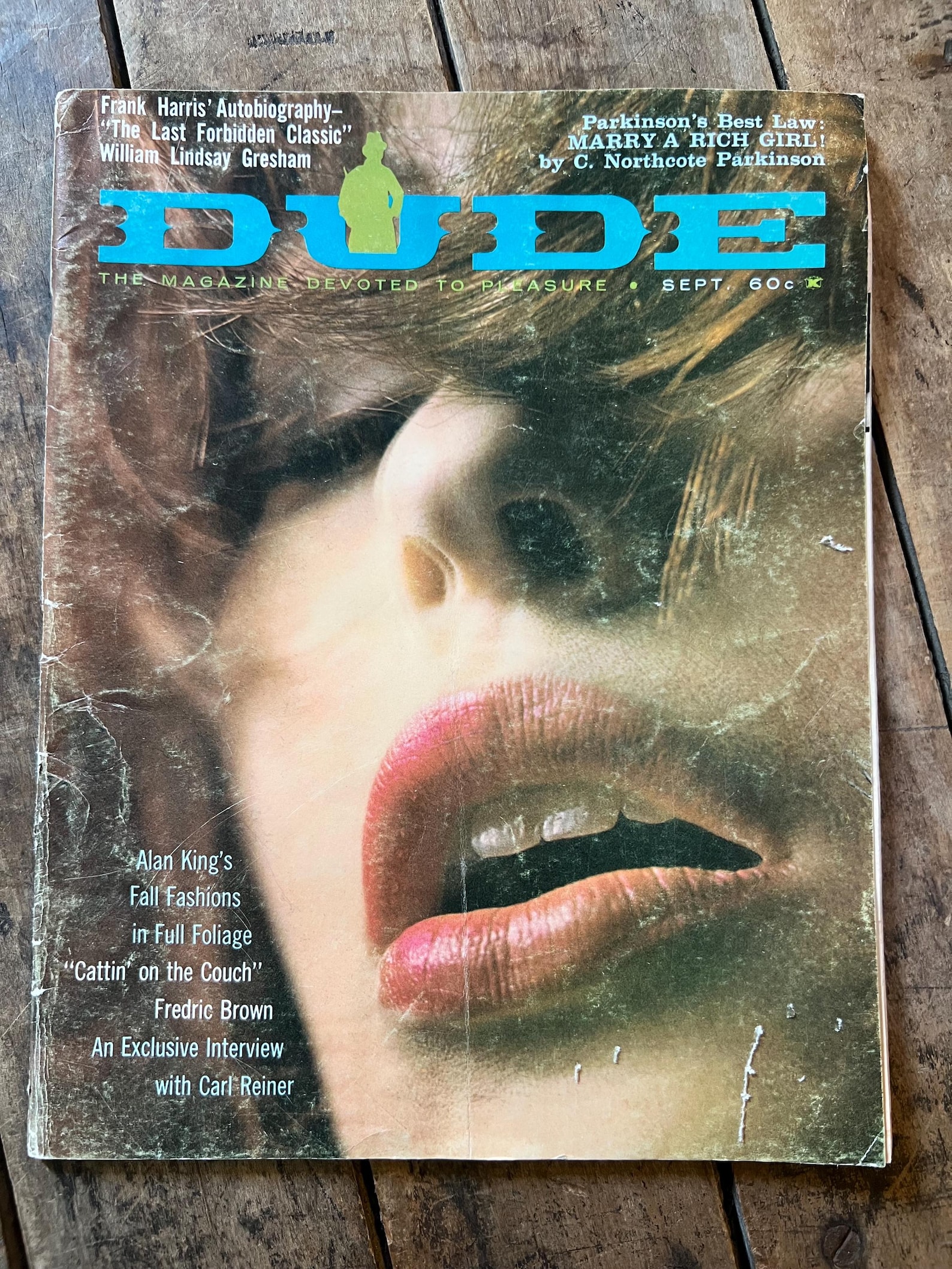Vintage the DUDE Magazine September 1962: Rare 1960s Collectible Men’s ...