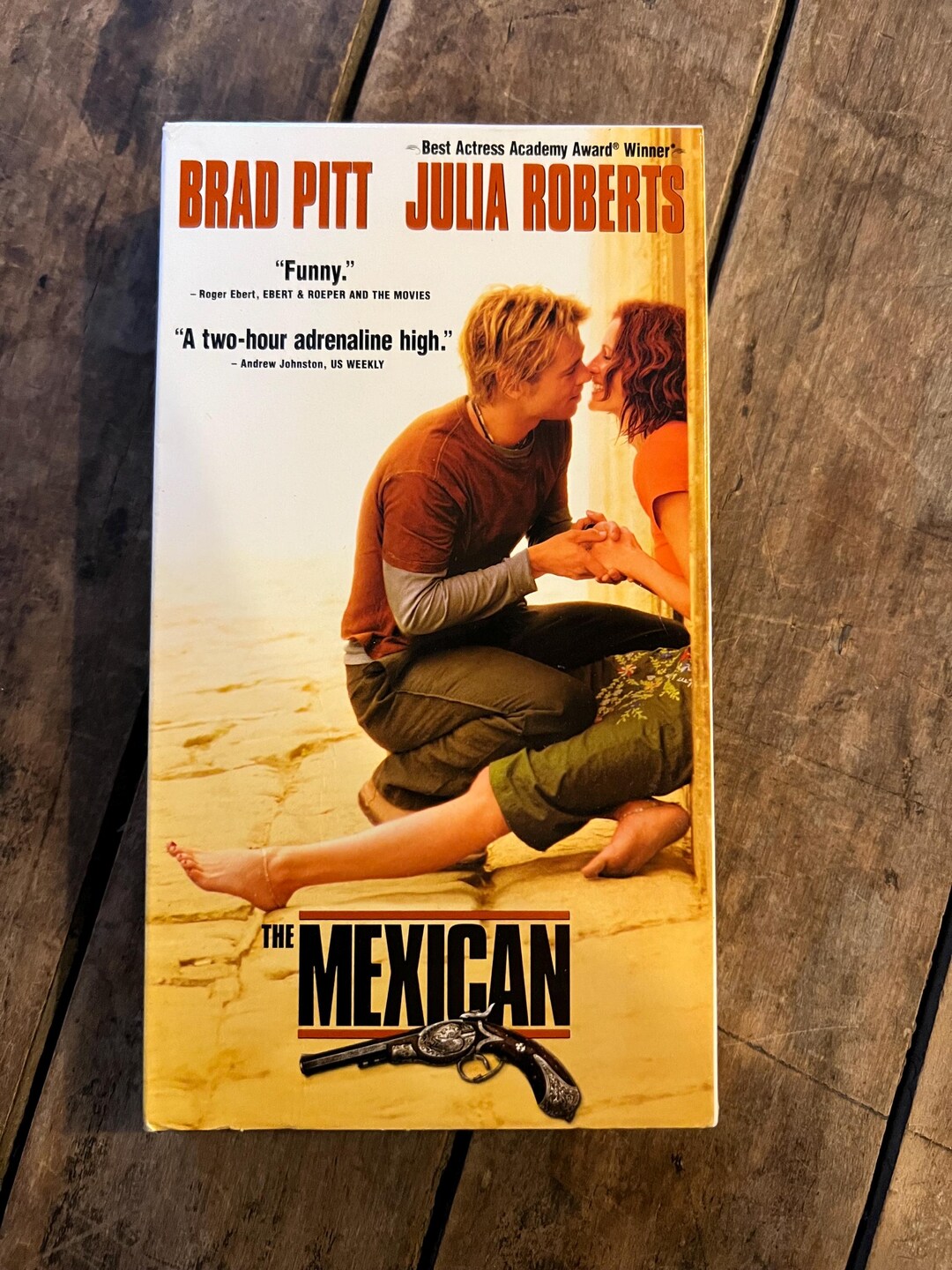 The Mexican ( VHS 2001 ) Starring - Brad Pitt, Julia Robert’s & James ...