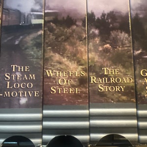 1995 America’s Railroad the Steam Train Legacy - Complete VHS Movie Box ...