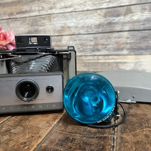 Vintage 1965 Polaroid Automatic 103 Land Camera & Flashgun - Etsy