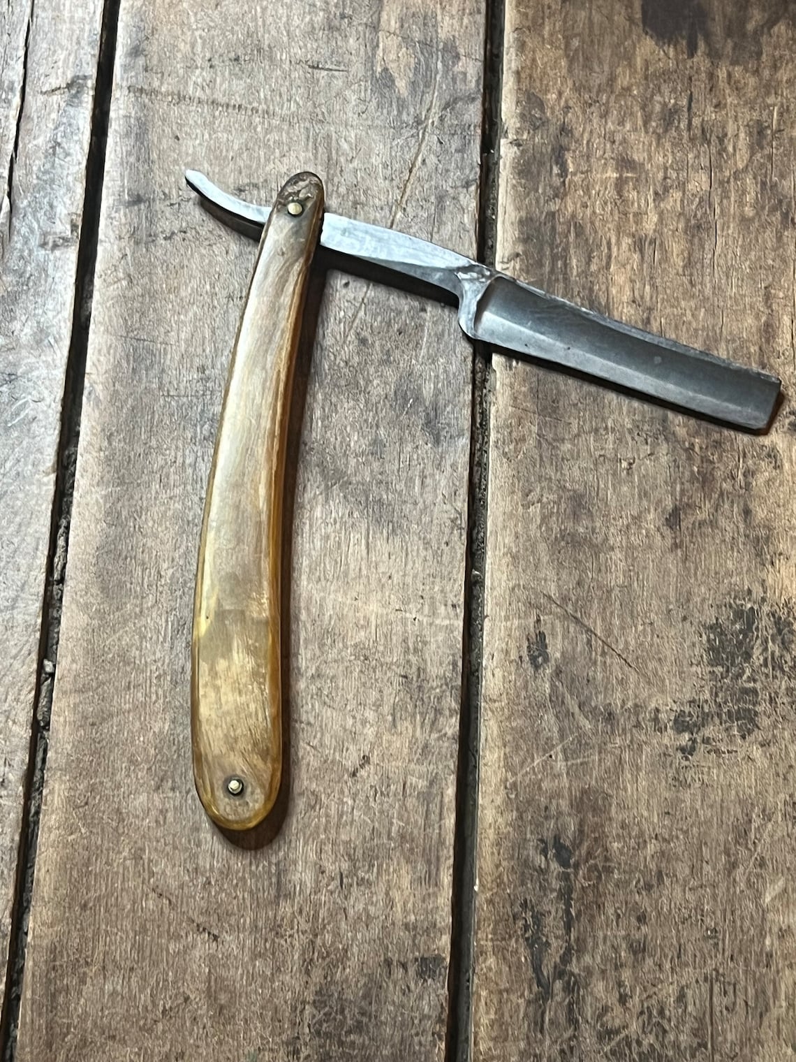 Antique 1800s the Old English Razor Made by the Manhattan Cutlery ...
