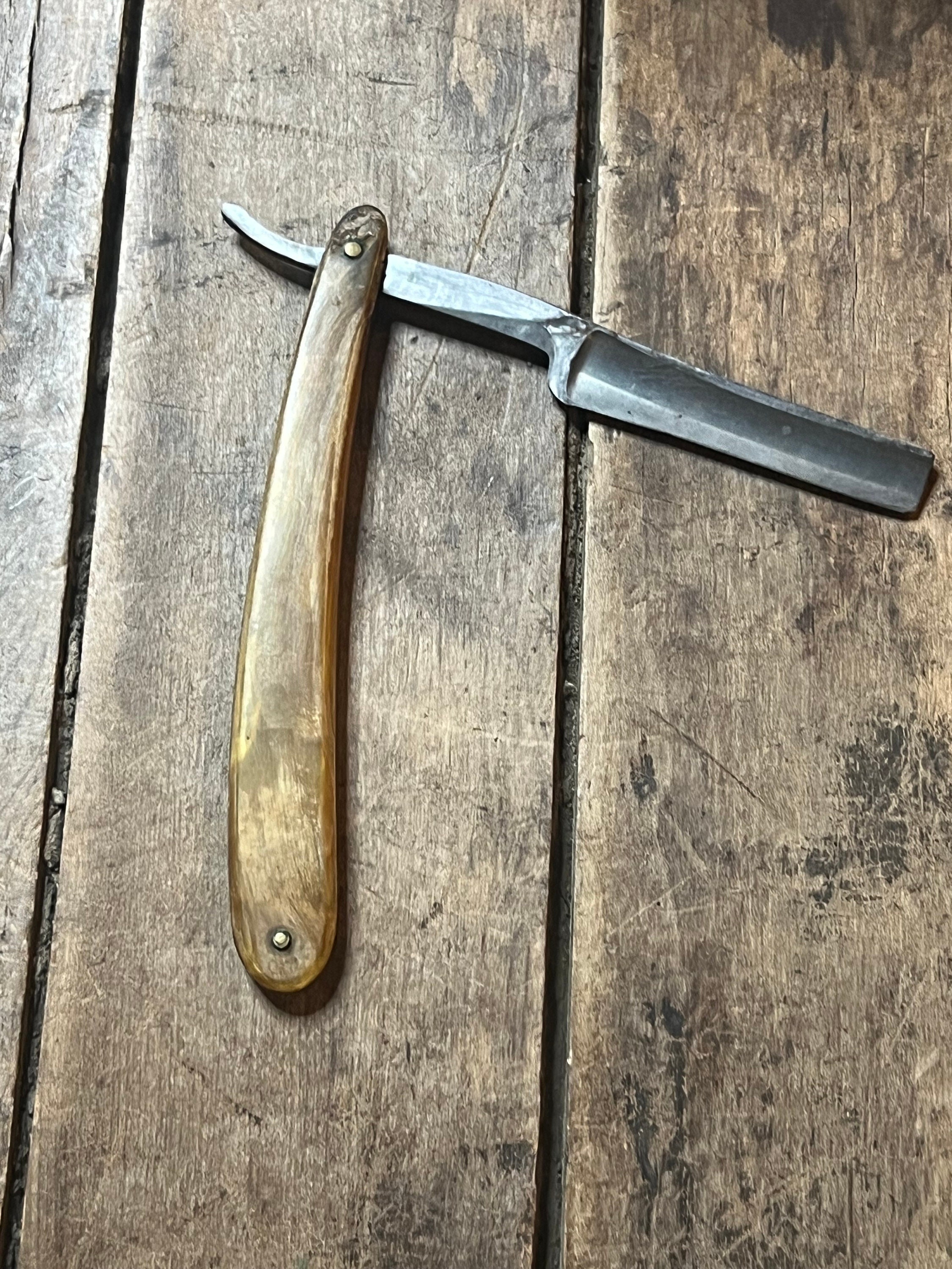 Antique 1800s the Old English Razor Made by the Manhattan Cutlery ...