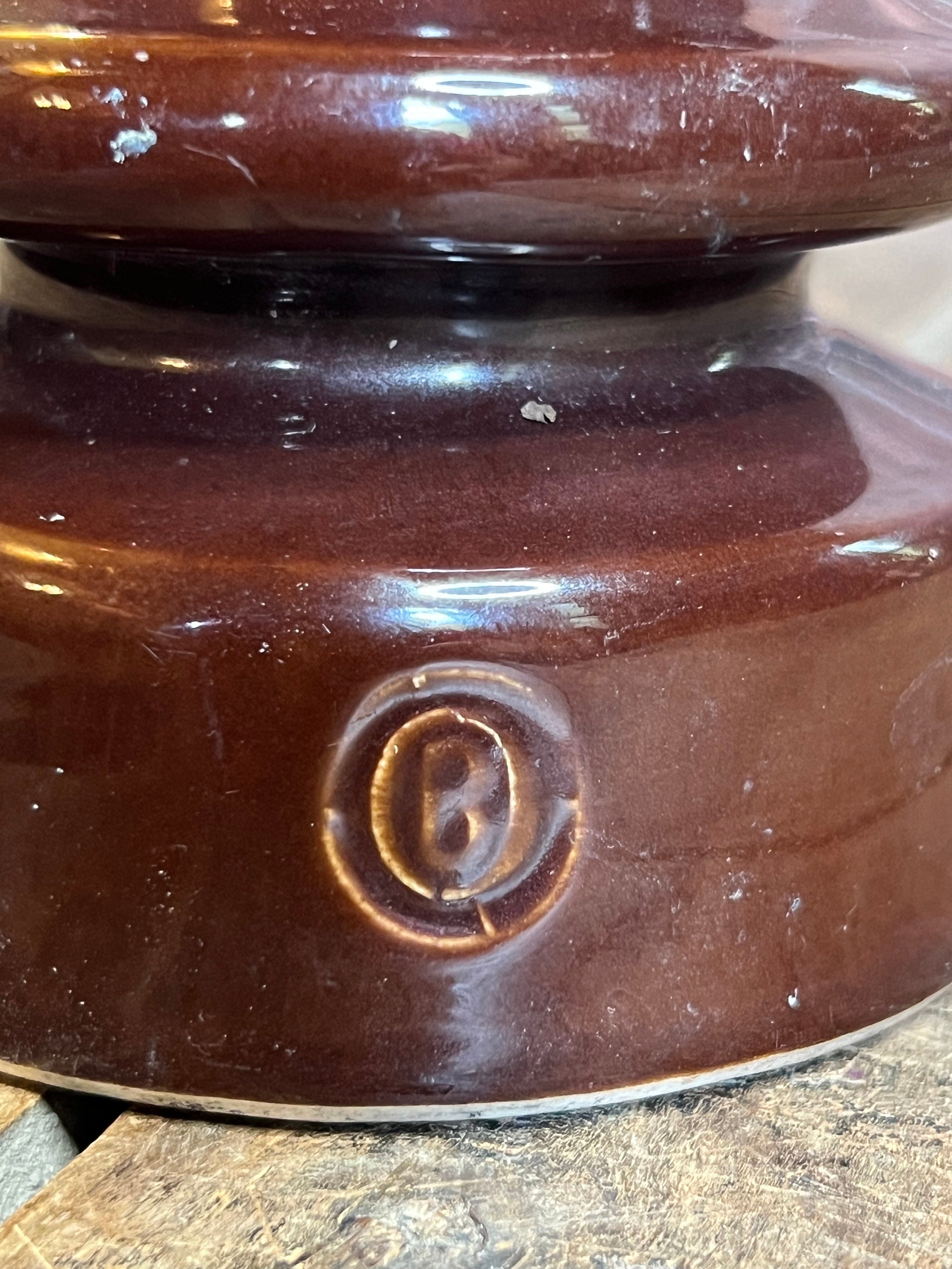 Antique 1934 Ohio Brass Company- O-B Kingpin Insulator No. 34848 ...