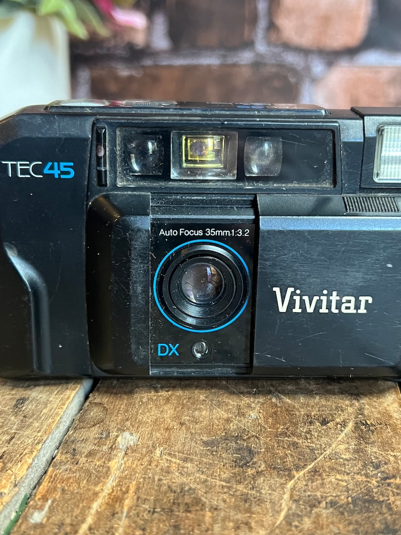 Vintage 1985 Vivitar TEC 45 Film Camera - Tested Working - Etsy