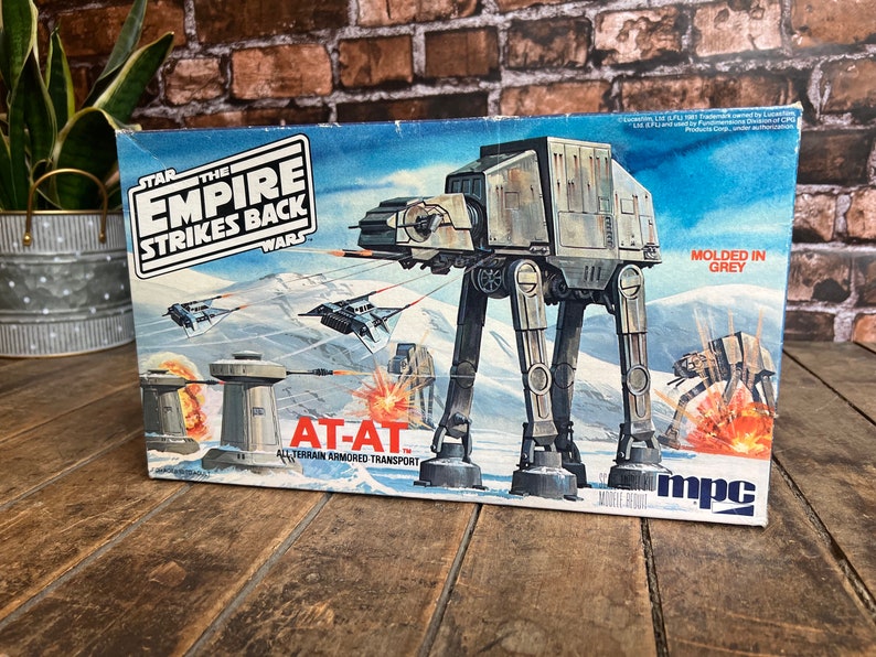 Vintage 1981 Star Wars the Empire Strikes Back AT-AT All Terrain ...