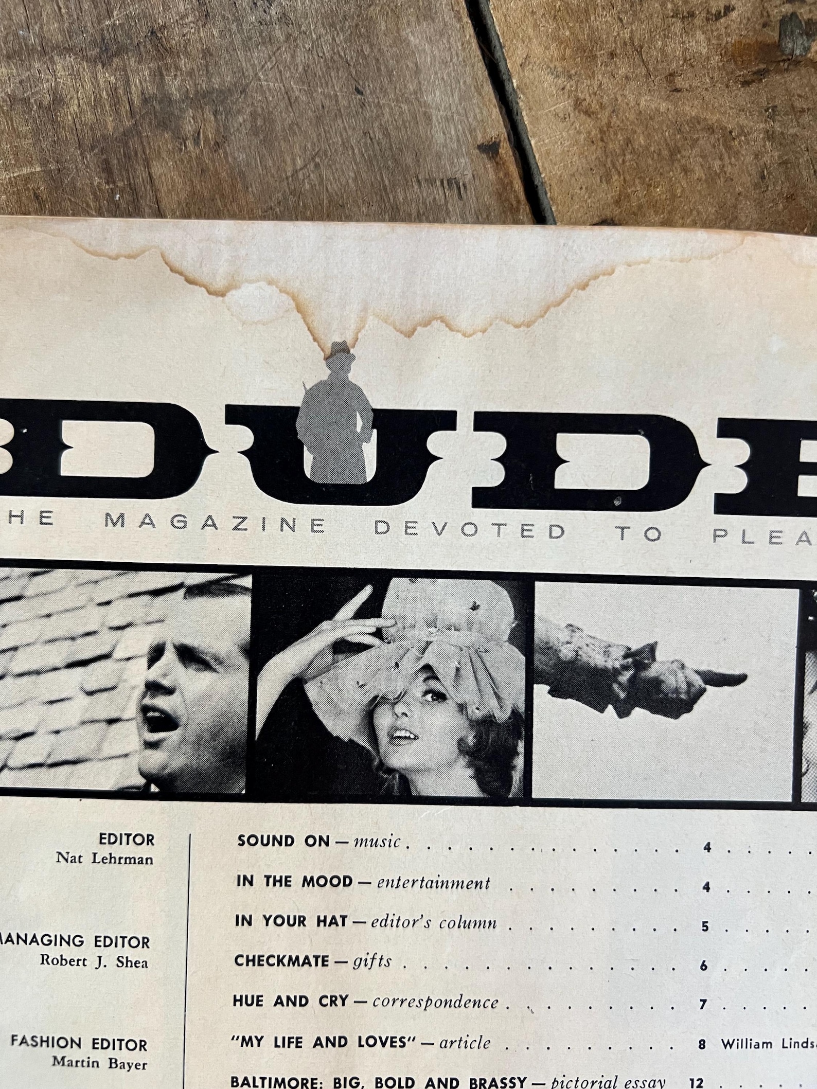 Vintage the DUDE Magazine September 1962: Rare 1960s Collectible Men’s ...