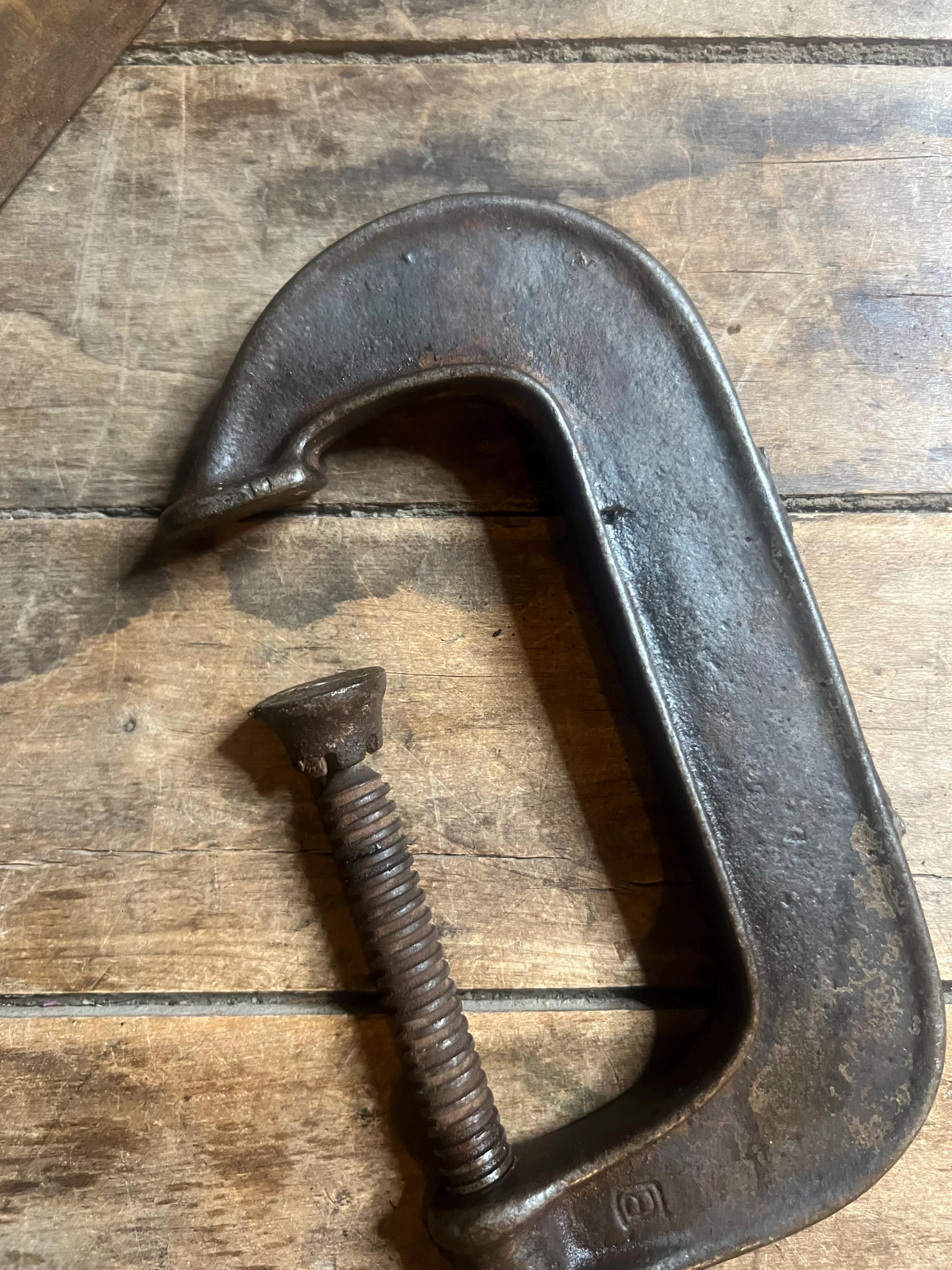 Antique 1930s Sargent & Co Tools Clamp - #14 C Clamp - Made in USA - Etsy