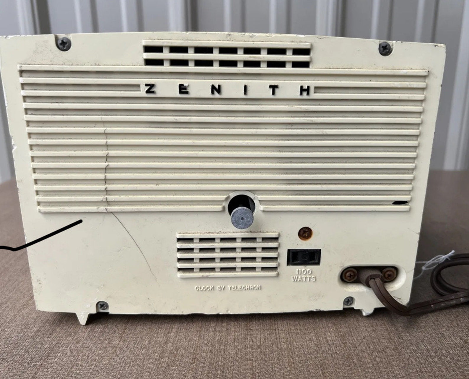 Vintage Mid-century Clock Radio ZENITH Clock Radio Model Z524 - Etsy