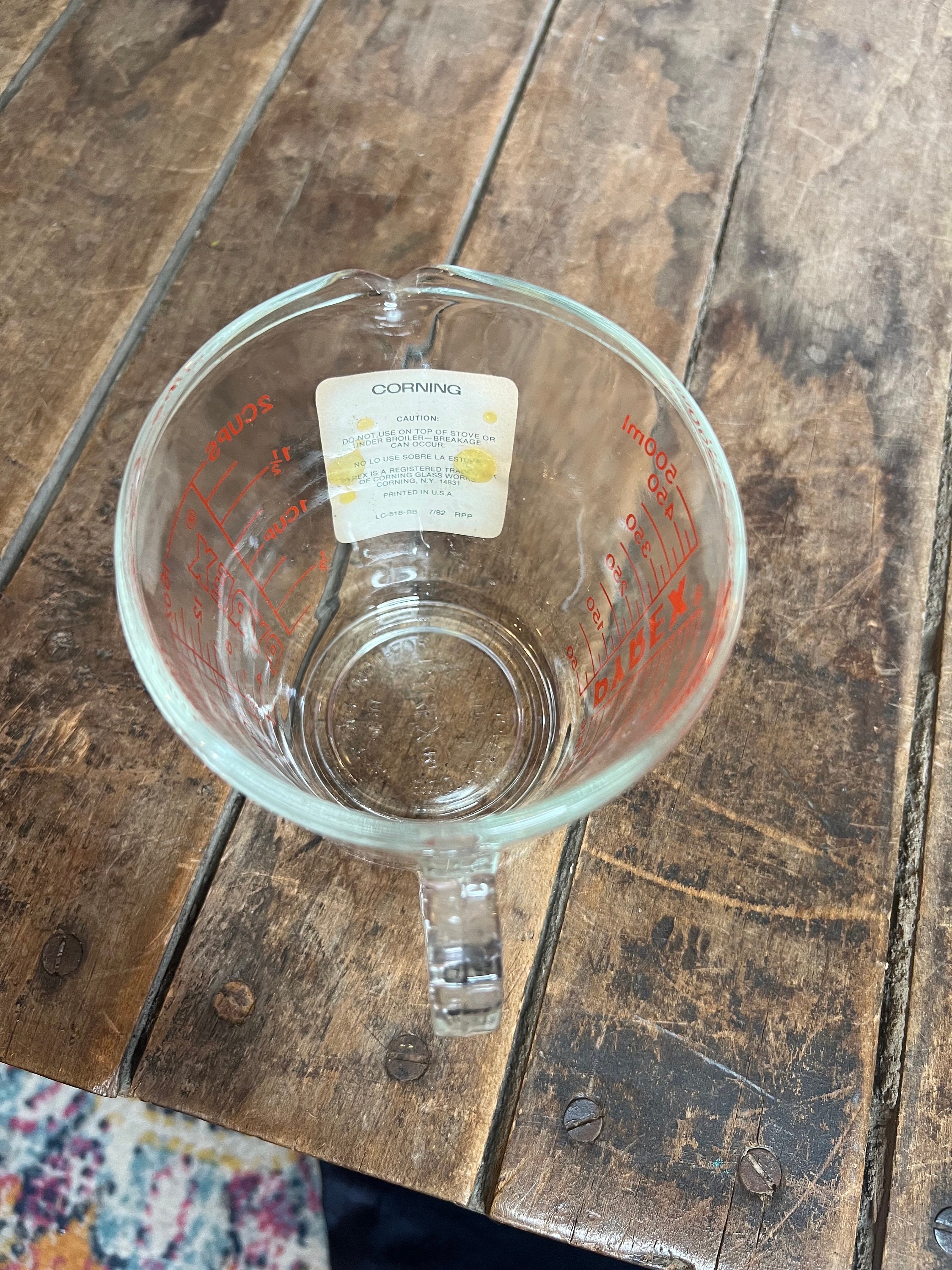 Vintage Pyrex Measuring Cup 516 Corning NY Made in USA Vintage 1980s ...