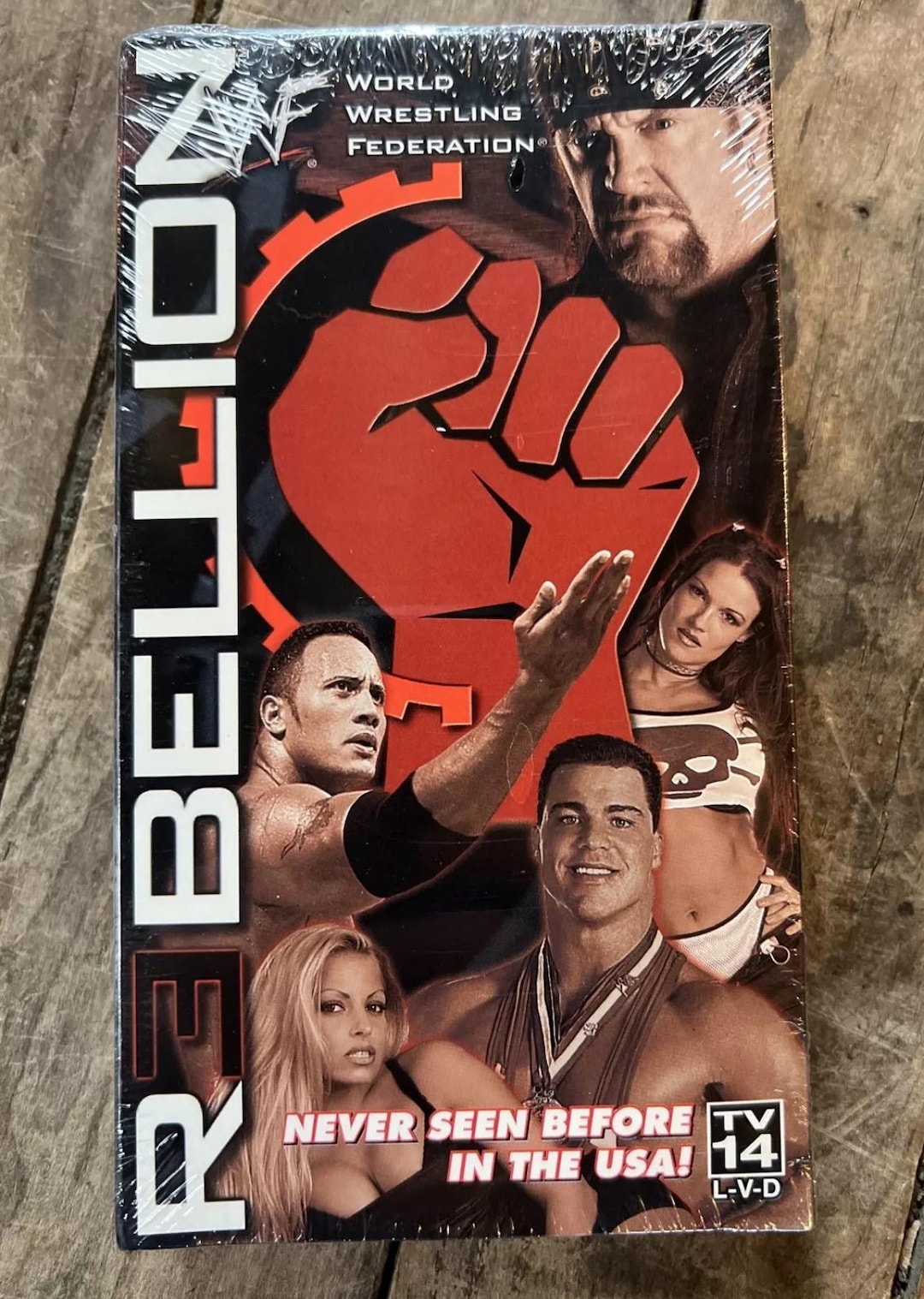 WWF Rebellion - WWF Divas Ivory Vs Lita ( VHS 2001 ) New Old Stock ...